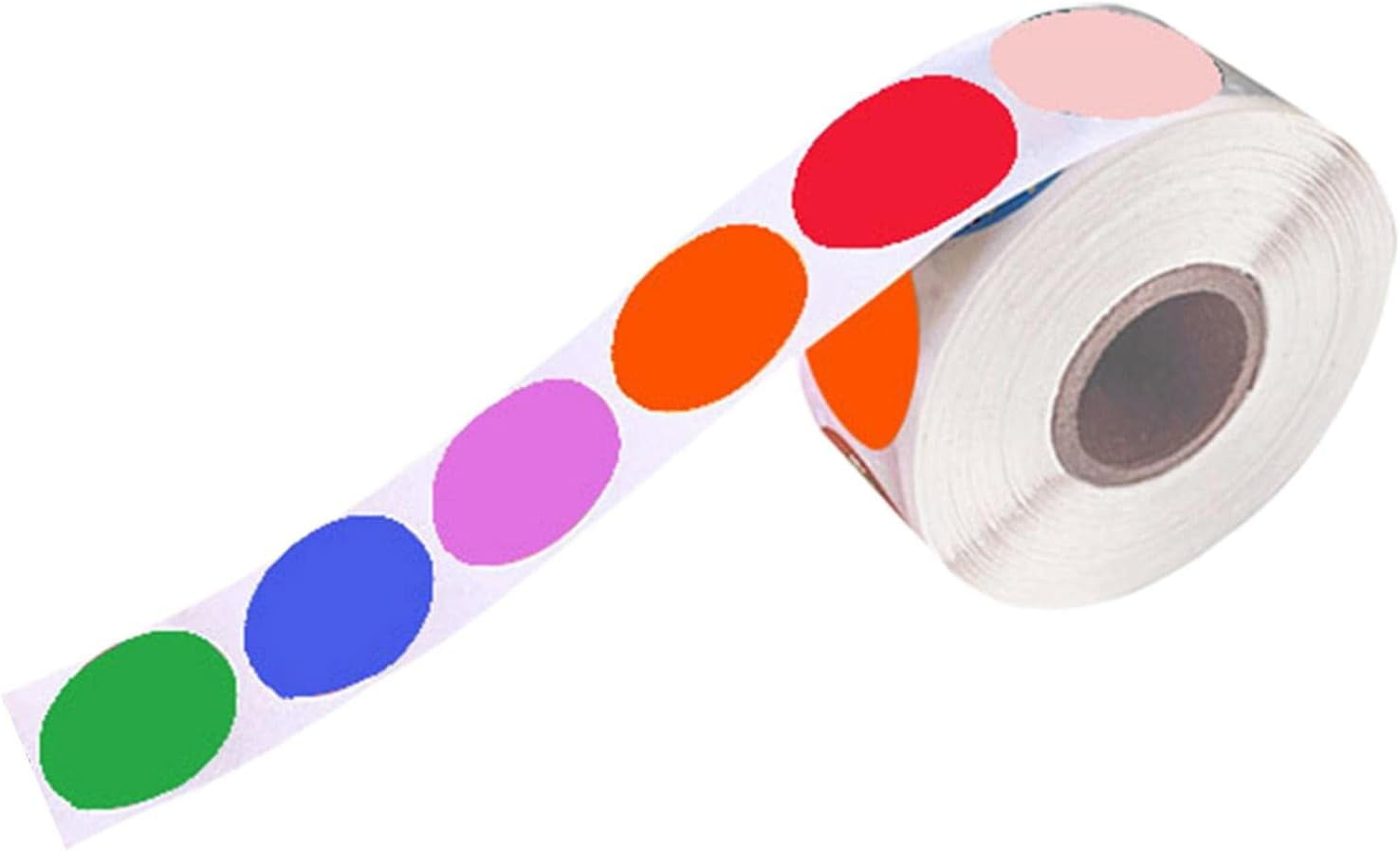 Round Color Labels on, 500 Stickers, 1 Inch Diameter - Walmart.com