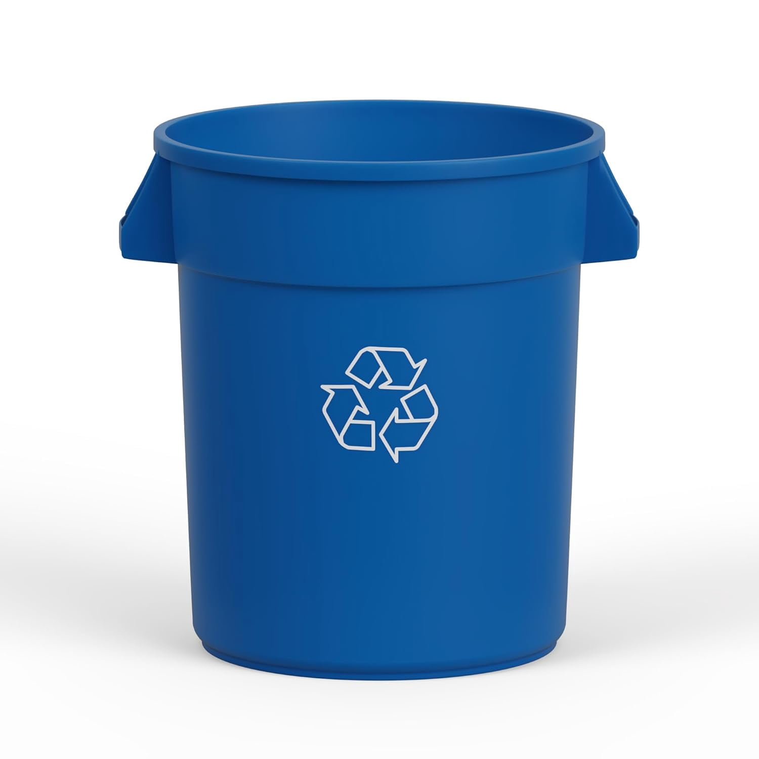Round Commercial Trash Can. Waste Container for Home, Sidewalks ...