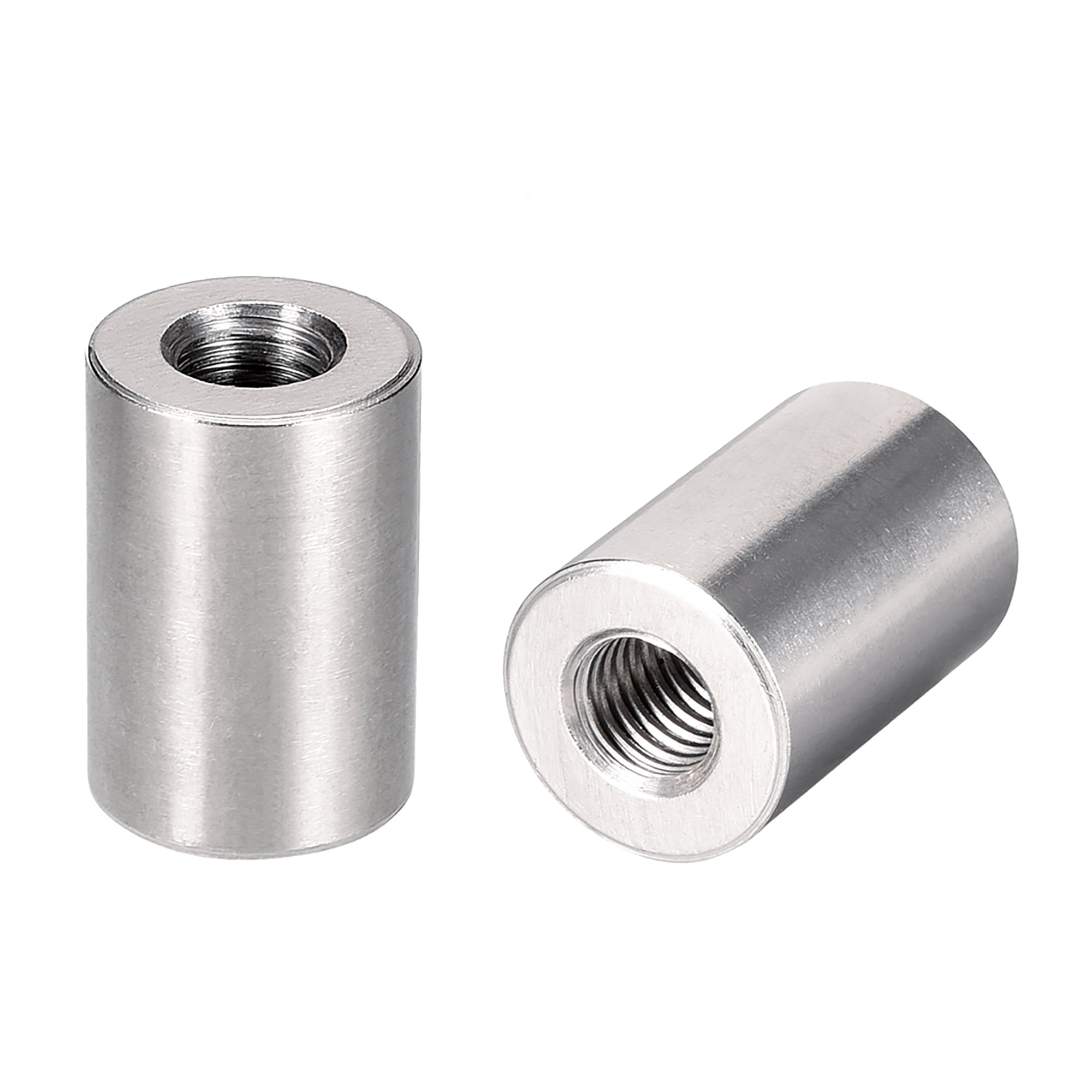 Round Connector Nuts, M10x30mm Height Sleeve Rod Nut Stainless steel 5 ...