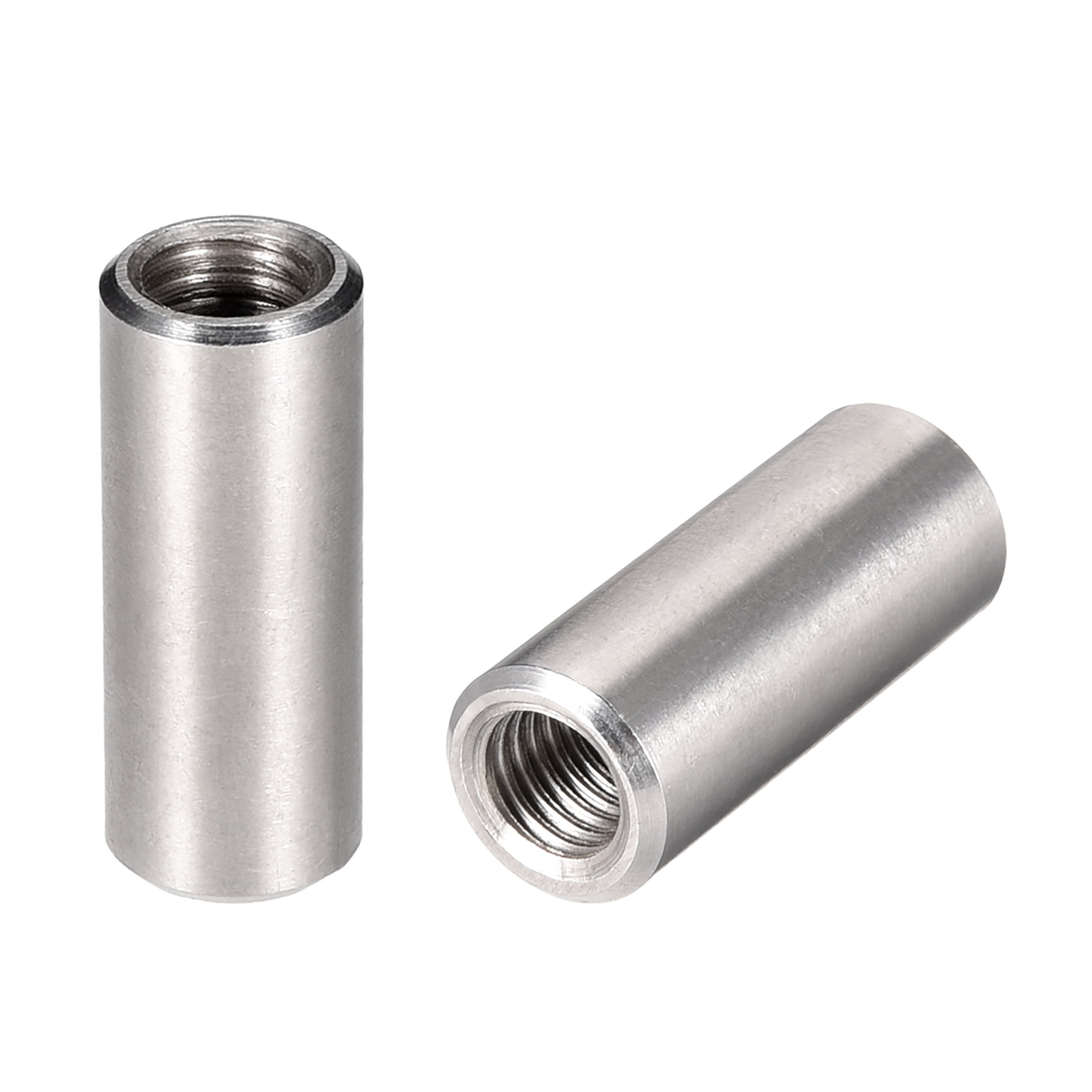 Round Connector Nuts, M8x30mm Height Sleeve Rod Nut Stainless steel 10 ...