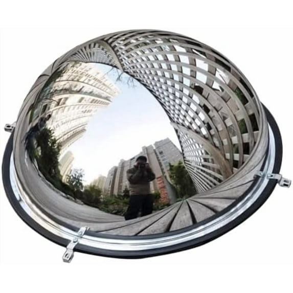 Round Convex Mirror, Security Mirror for Retail Stores and Warehouses ...