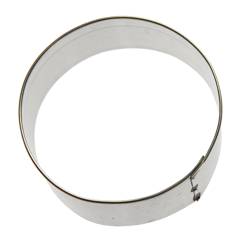 2.5in Round Cookie Cutter - Sturdy Metal, Circular Design, Made in USA ...