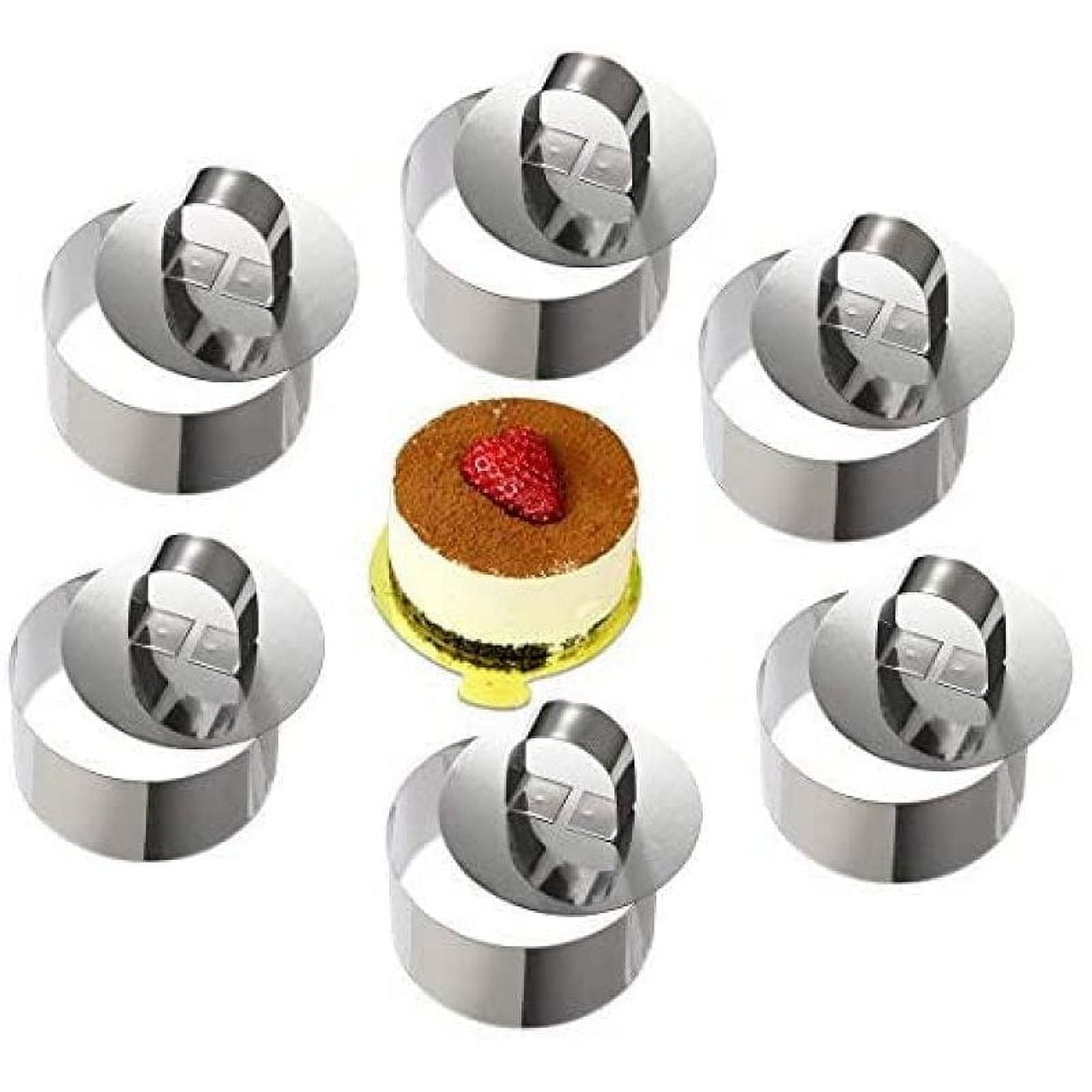 Round Cookie Cutter Set Big Size Circle Pastry Dough Cutter Set Round ...