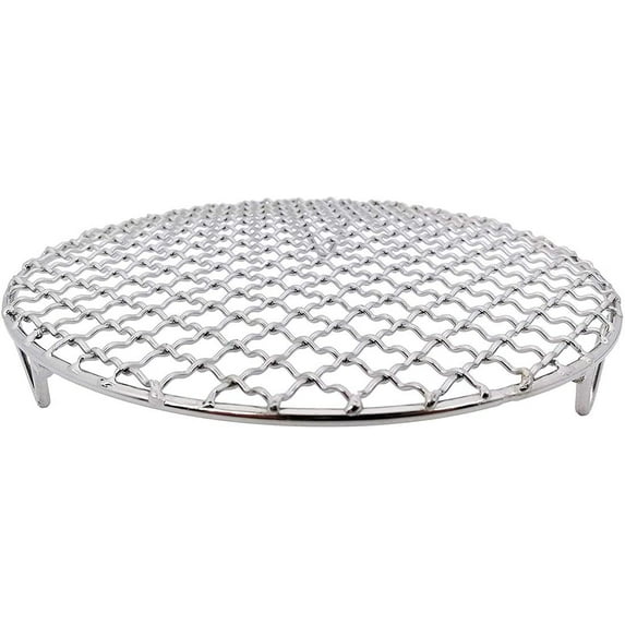 Round Cooling Rack , 10" x 10" Stainless Steel Wire Grill Rack for Oven ...