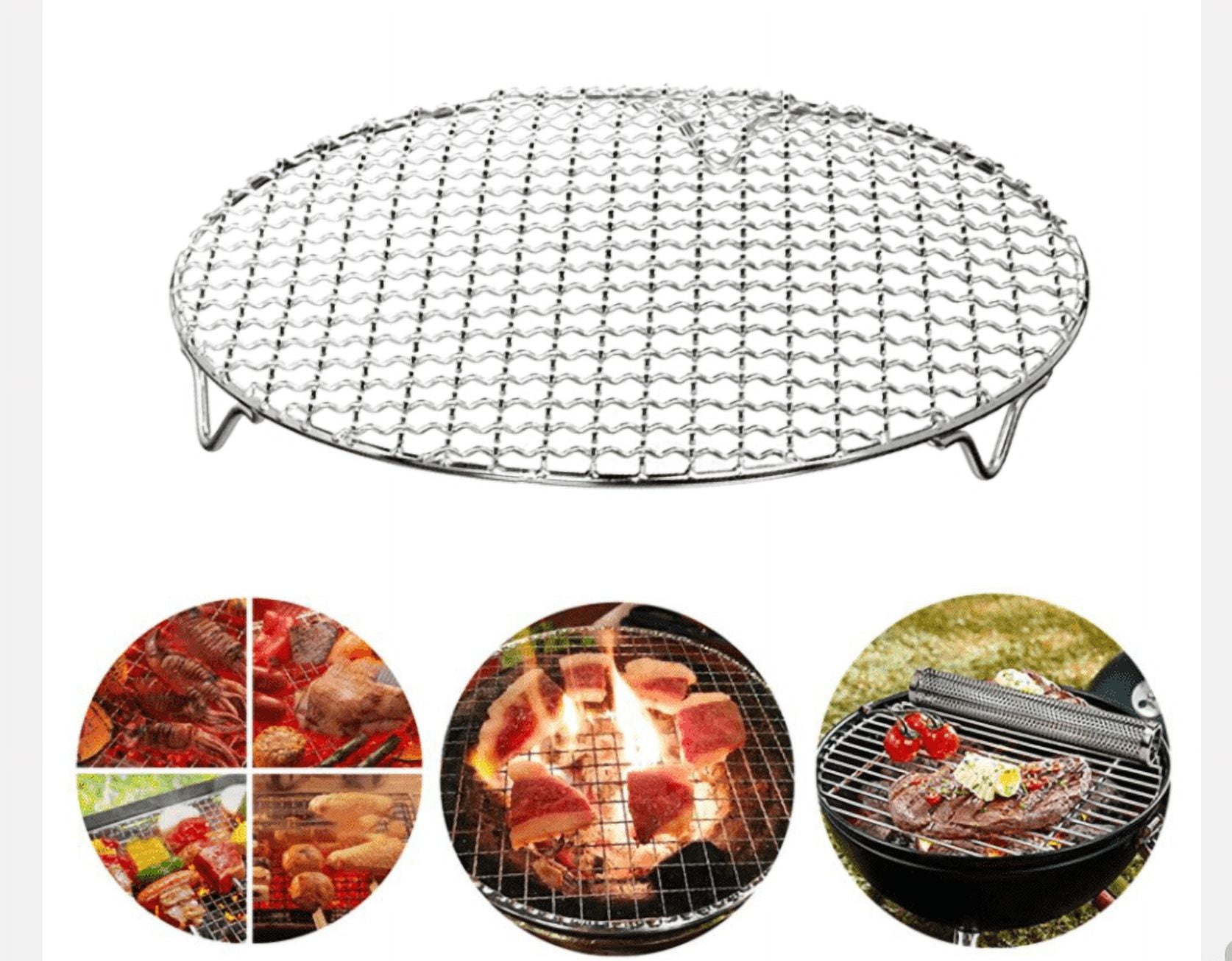 Topboutique 8'' Round Stainless Steel Cooling Rack for Baking, Roasting ...