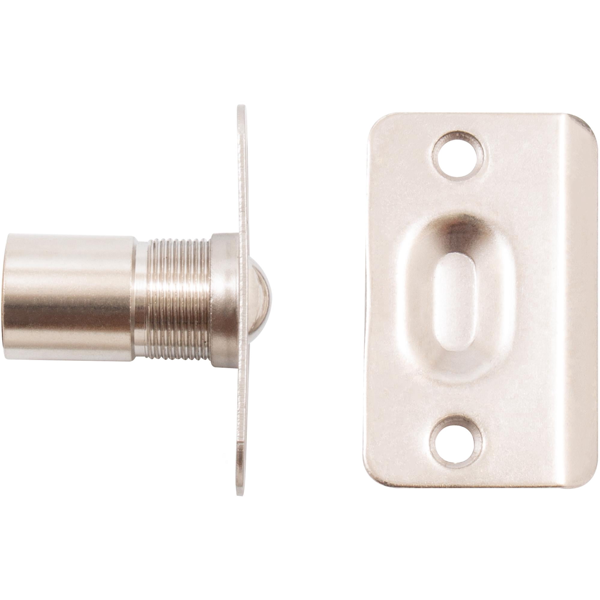 Round Corner Dual Adjust Ball Catch, Satin Nickel by Stone Harbor ...
