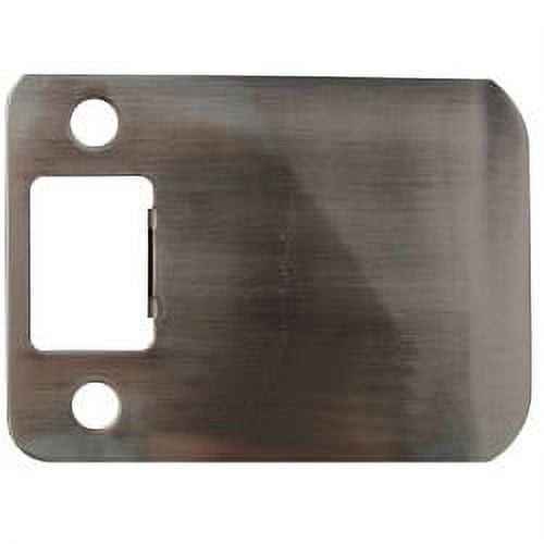 Round Corner Extended Lip Strike Plate, 2-1/4" x 2-1/2", (3" Overall ...