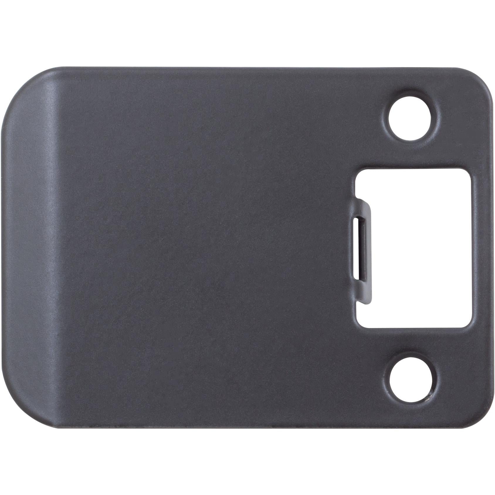 Round Corner Extended Lip Strike Plate, 2-1/4" x 2-1/2", (3" Overall ...