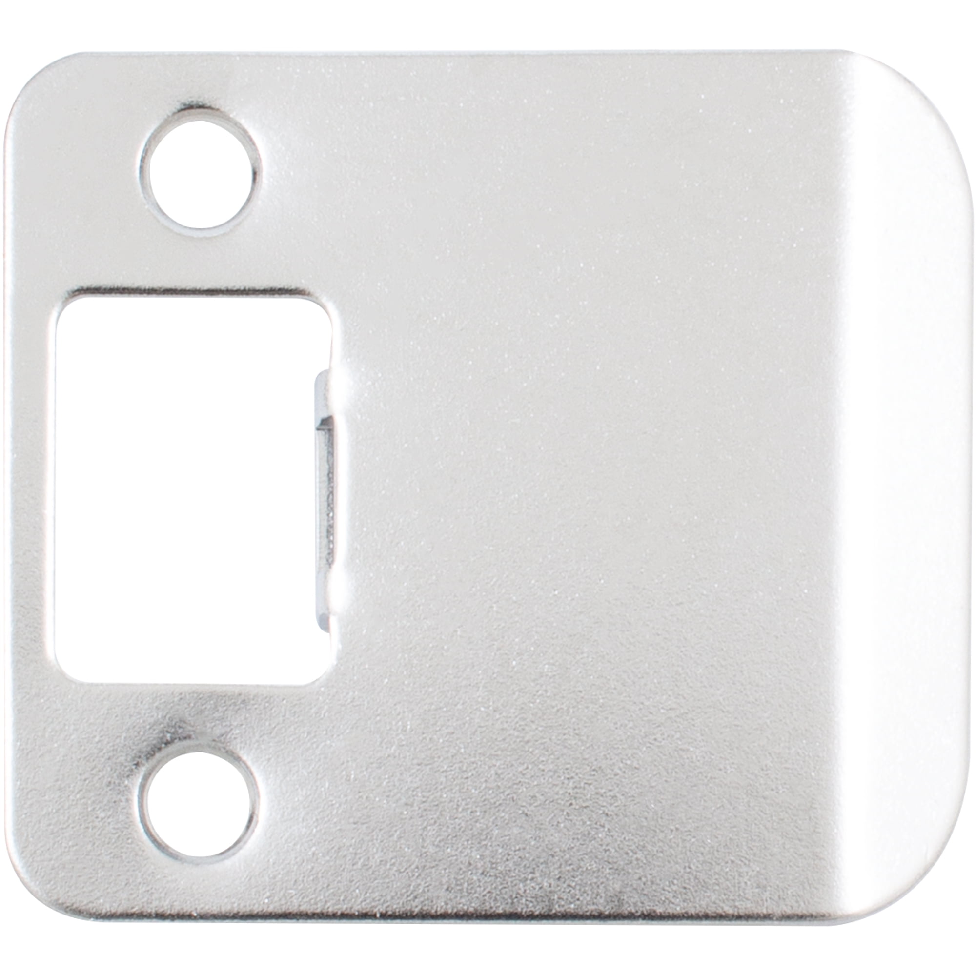 Round Corner Extended Lip Strike Plate, 2-1/4" x 2", (2-1/2" Overall ...