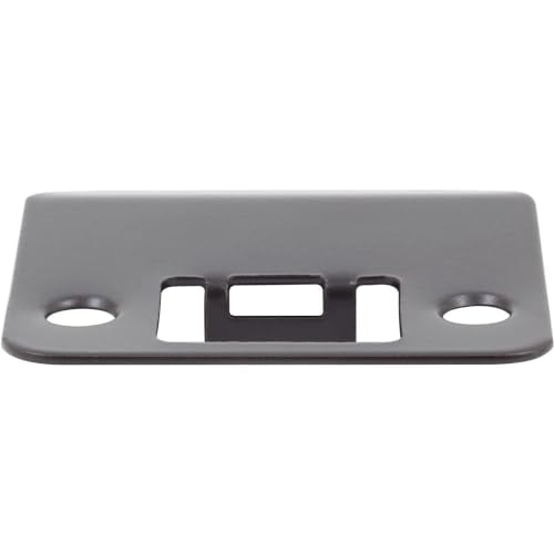 Round Corner Extended Lip Strike Plate, 2 /4" X /2", (2" Overall Length ...