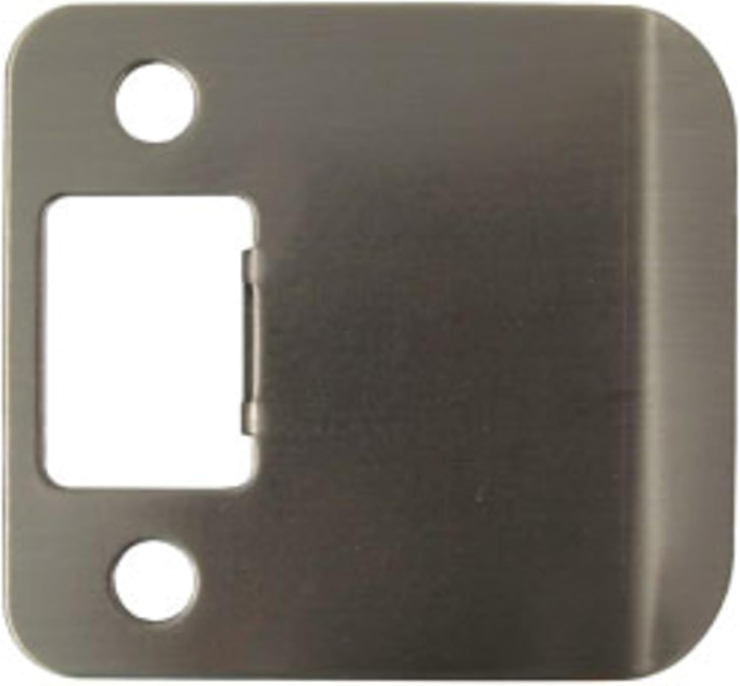 Round Corner Extended Strike Plate, 2-1/4" x 2", (2-1/2" Overall Length ...