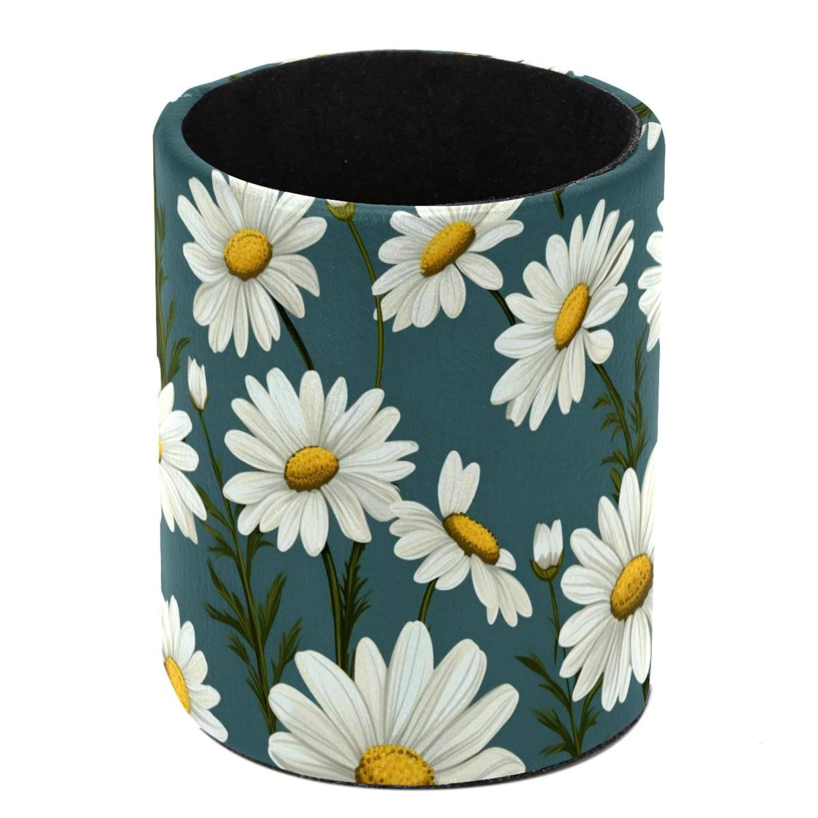 Round Creative Pen Holder |Daisy Desktop Storage Organizer|Gadget ...