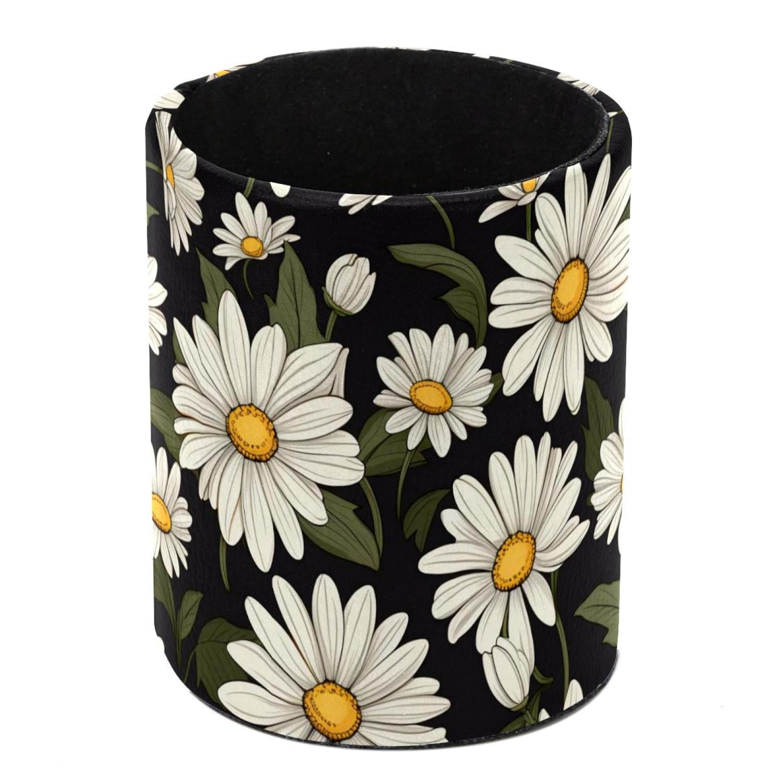 Round Creative Pen Holder |Daisy Desktop Storage Organizer|Gadget ...