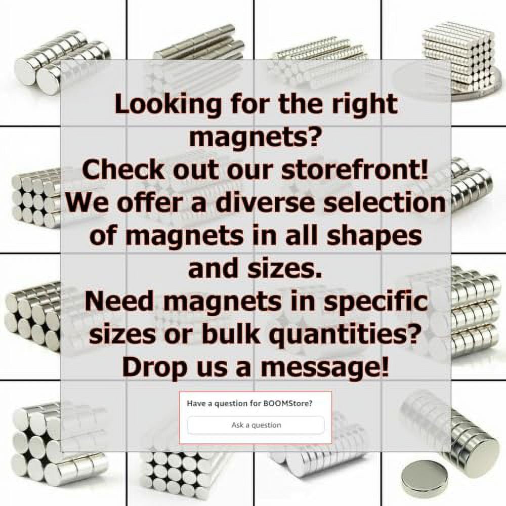 Round Cylinder Magnets 1/4 - Magnetic Decor Stick Fastener Lift Holder ...