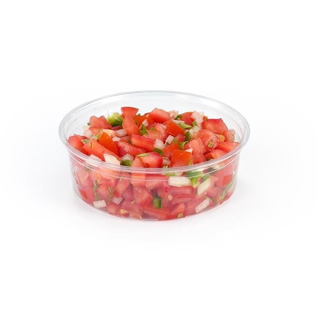 Round Deli Outer Containers, Clear - Pack of 500 - Walmart.com