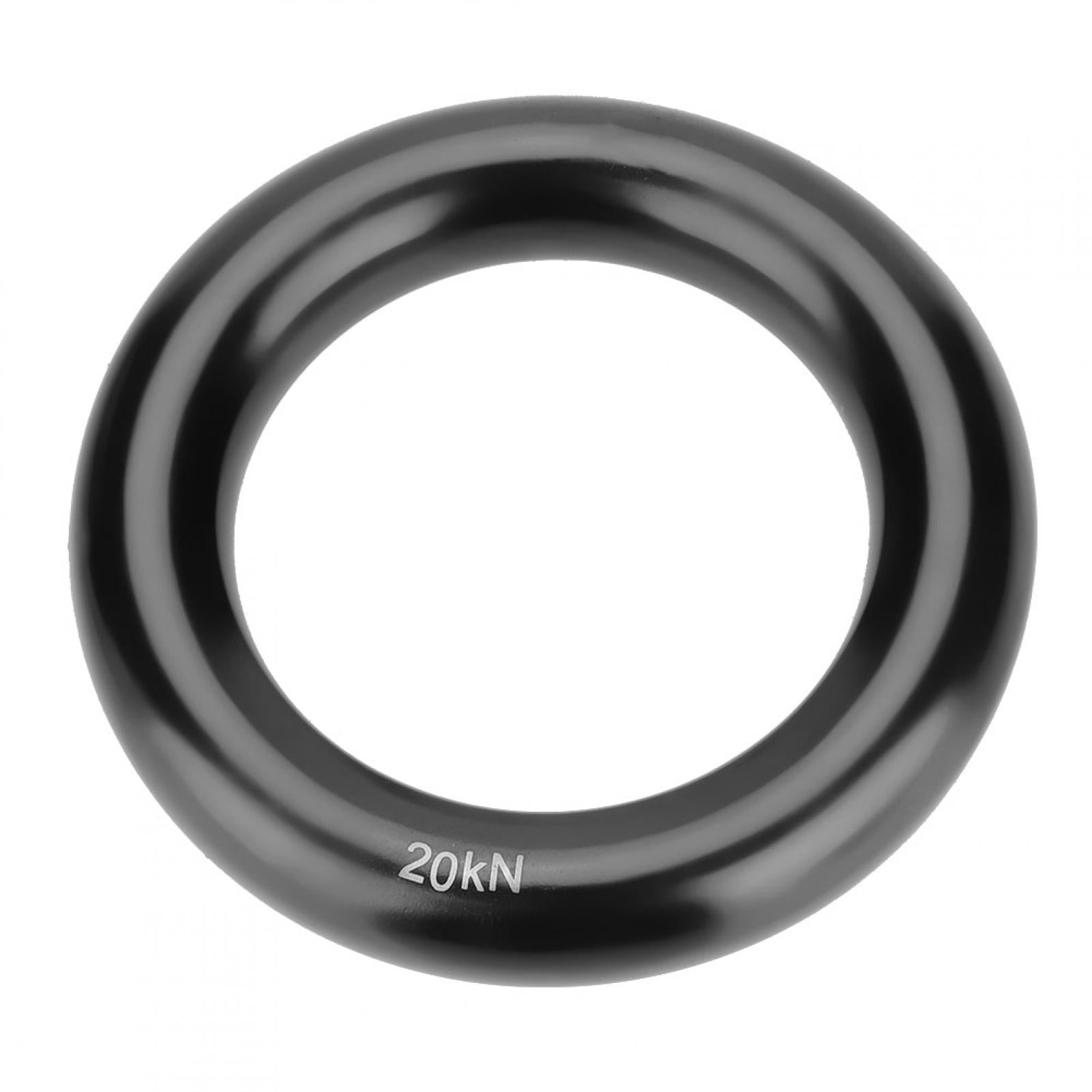 Round Design Aluminum Rappel Ring, 360-Degree Load-Bearing Seamless ...