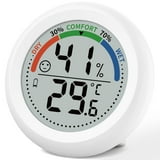 VOCOO Round Digital Thermometer and Hygrometer | Temperature Humidity ...