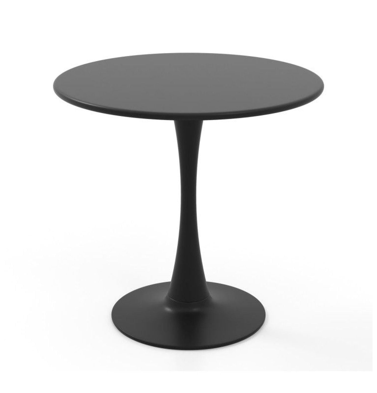 Round Dining Table 31.5 Inch, Metal Kitchen Table for Small Spaces ...