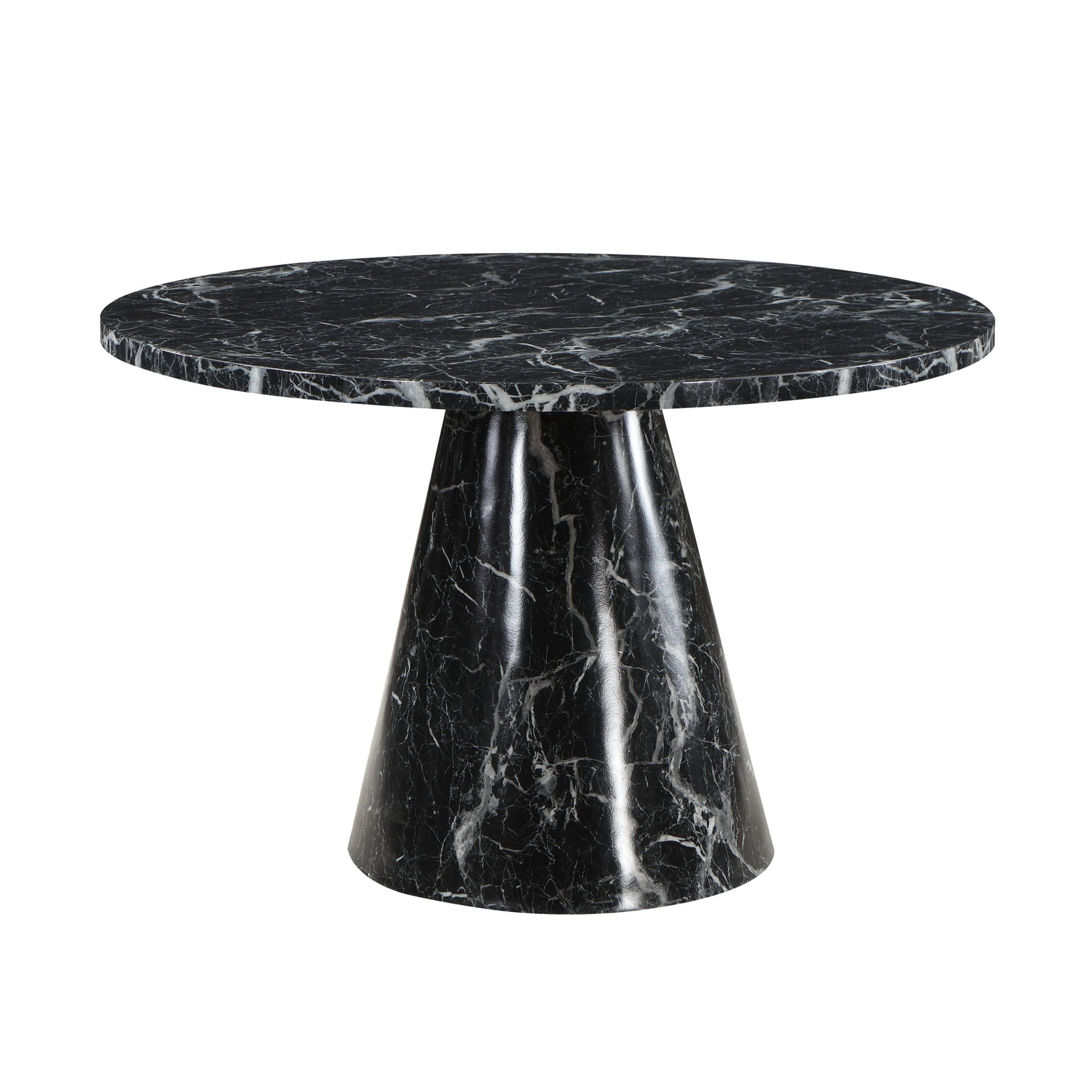 Round Dining Table | Paper Veneer | 158lb Weight - Walmart.com