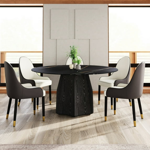 Round Dining Table in Modern Style | For Dining Room Use | Made of ...
