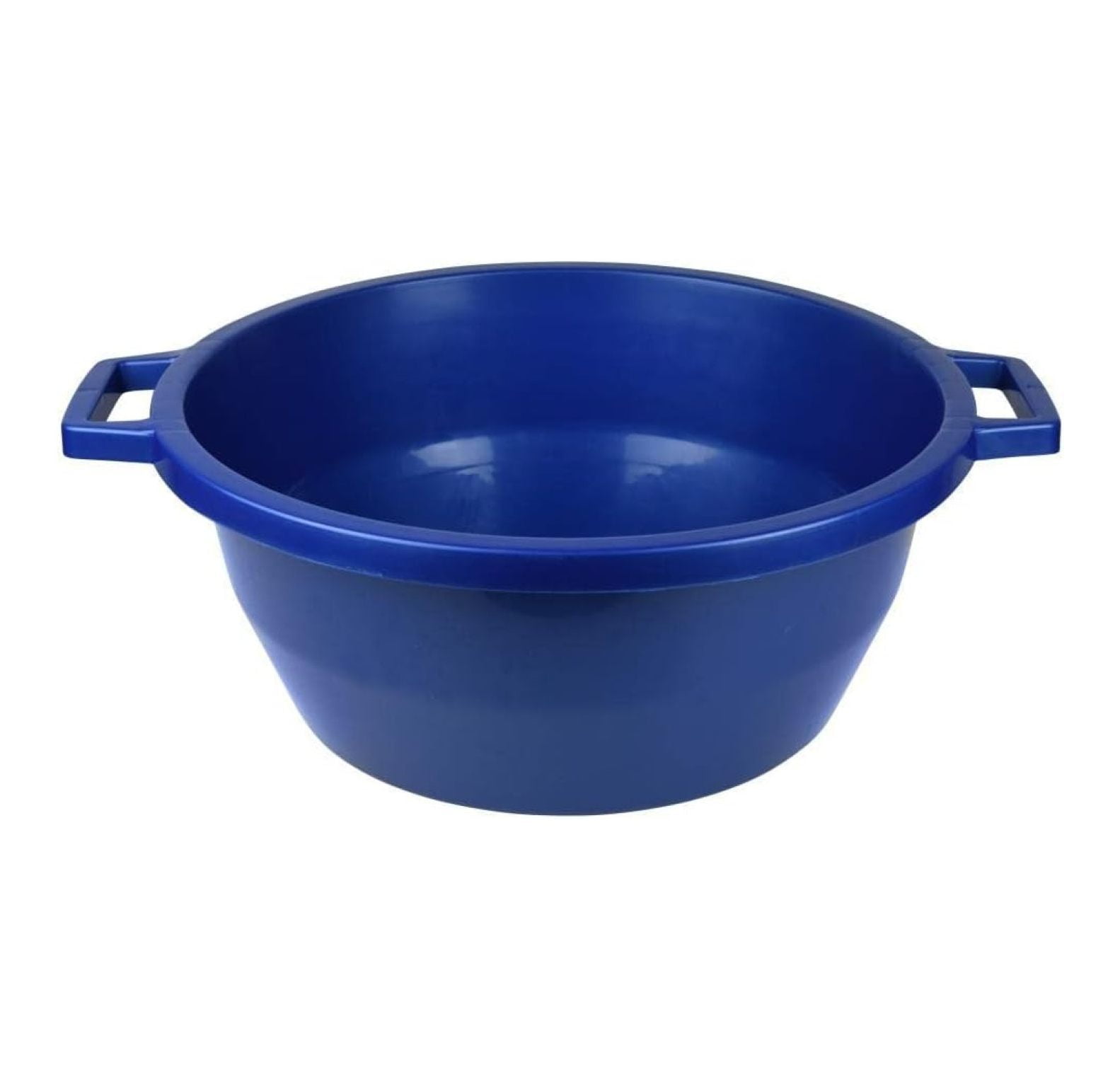 Round Dish Wash Basin Dishpan with Handle for Washing Dishes and ...