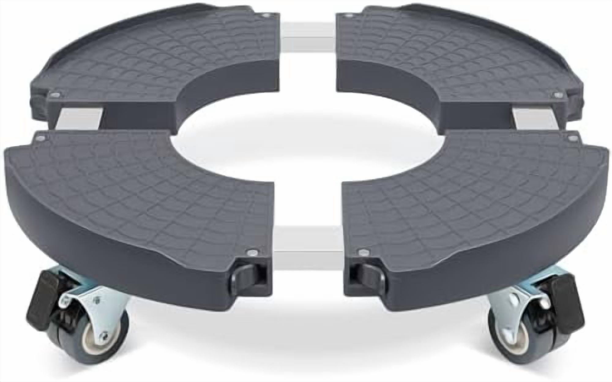 Round Dolly with Wheels Heavy Duty, Adjustable Pot Dolly 16-20 Inch ...