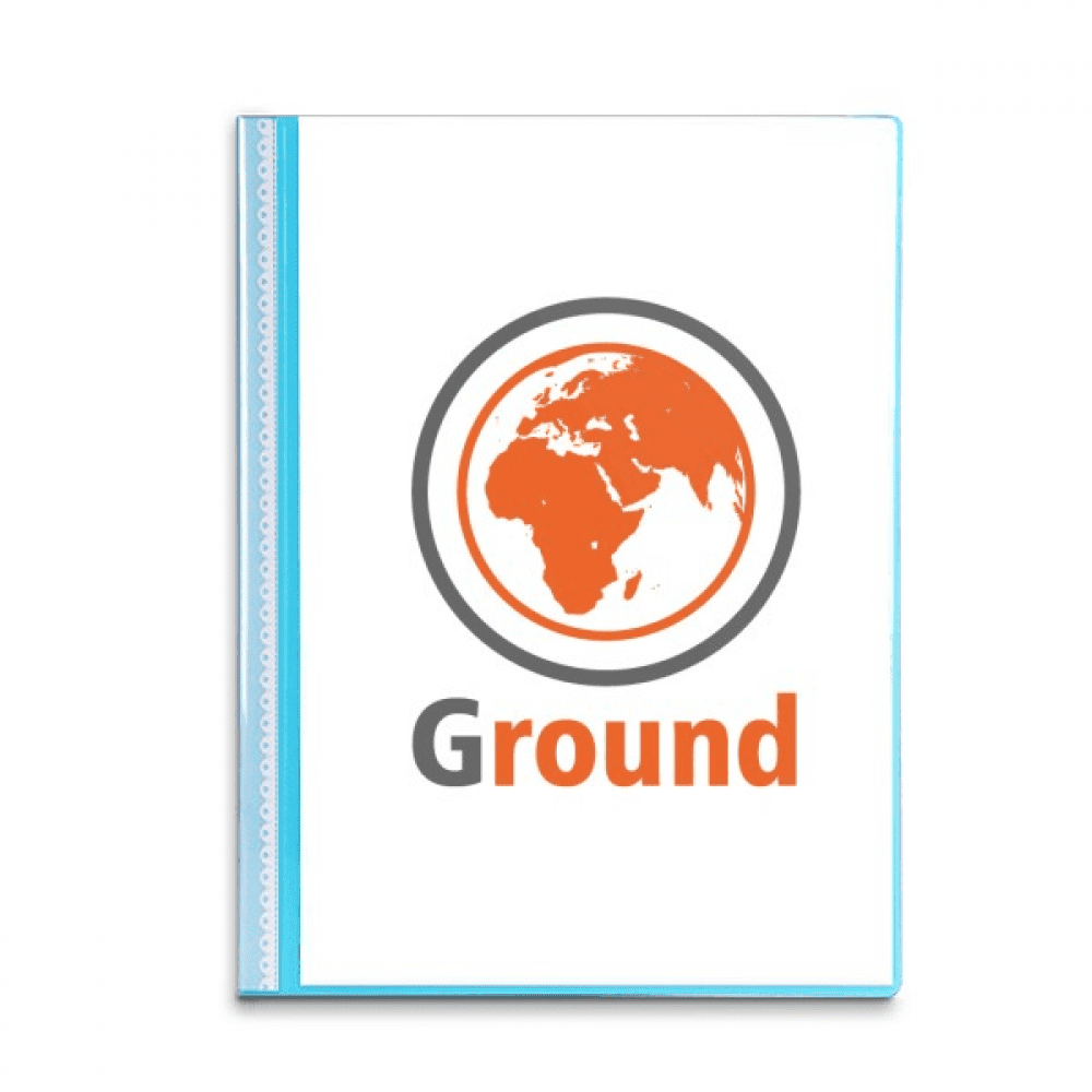Round Earth Africa Ground Book Sheet Protectors Portfolio Binder Folder ...