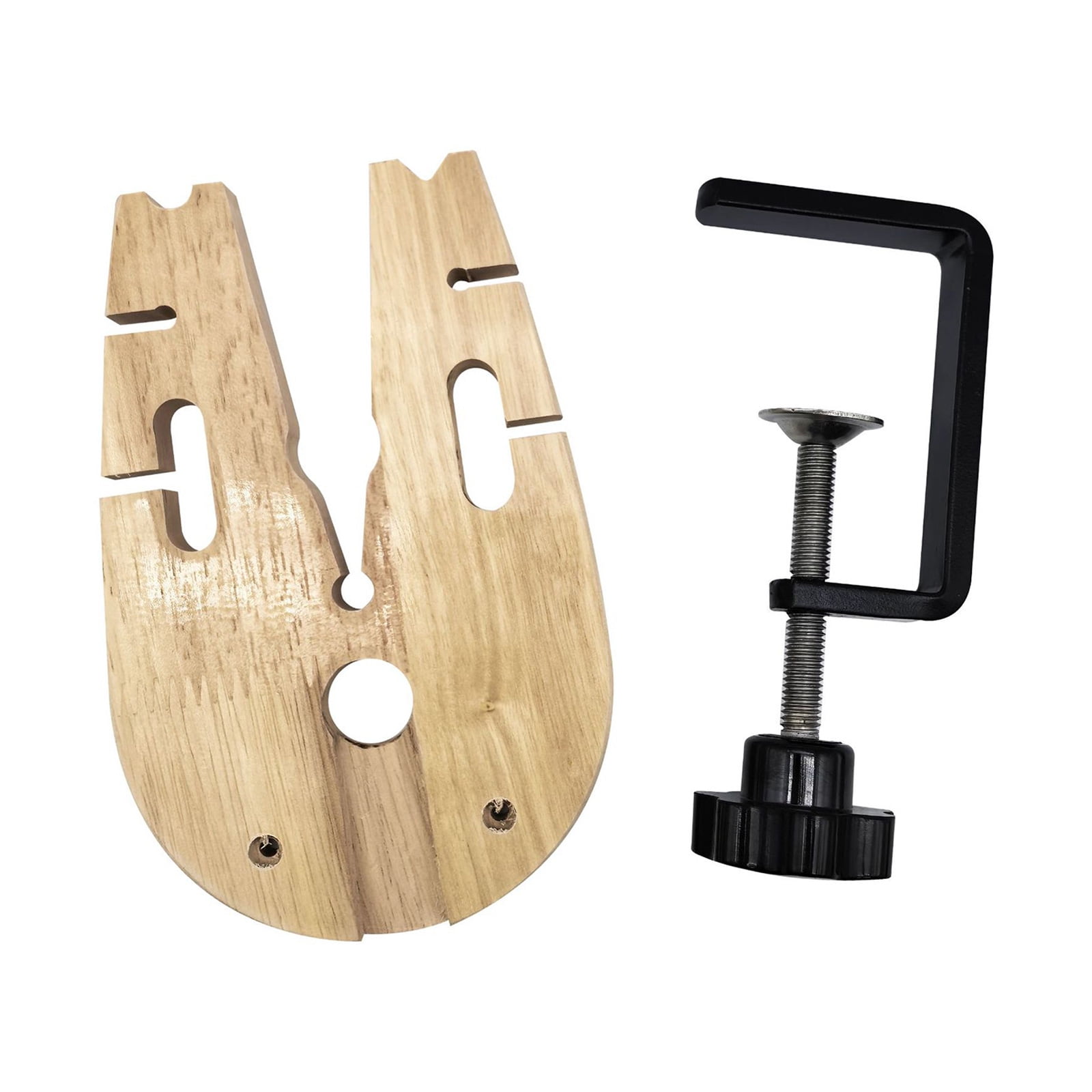 Round Edges Fixed Vise Clamps for Secure Holding in Woodworking ...