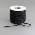 Round Elastic Cord with Nylon Outside and Rubber Inside Black 3mm 25m ...
