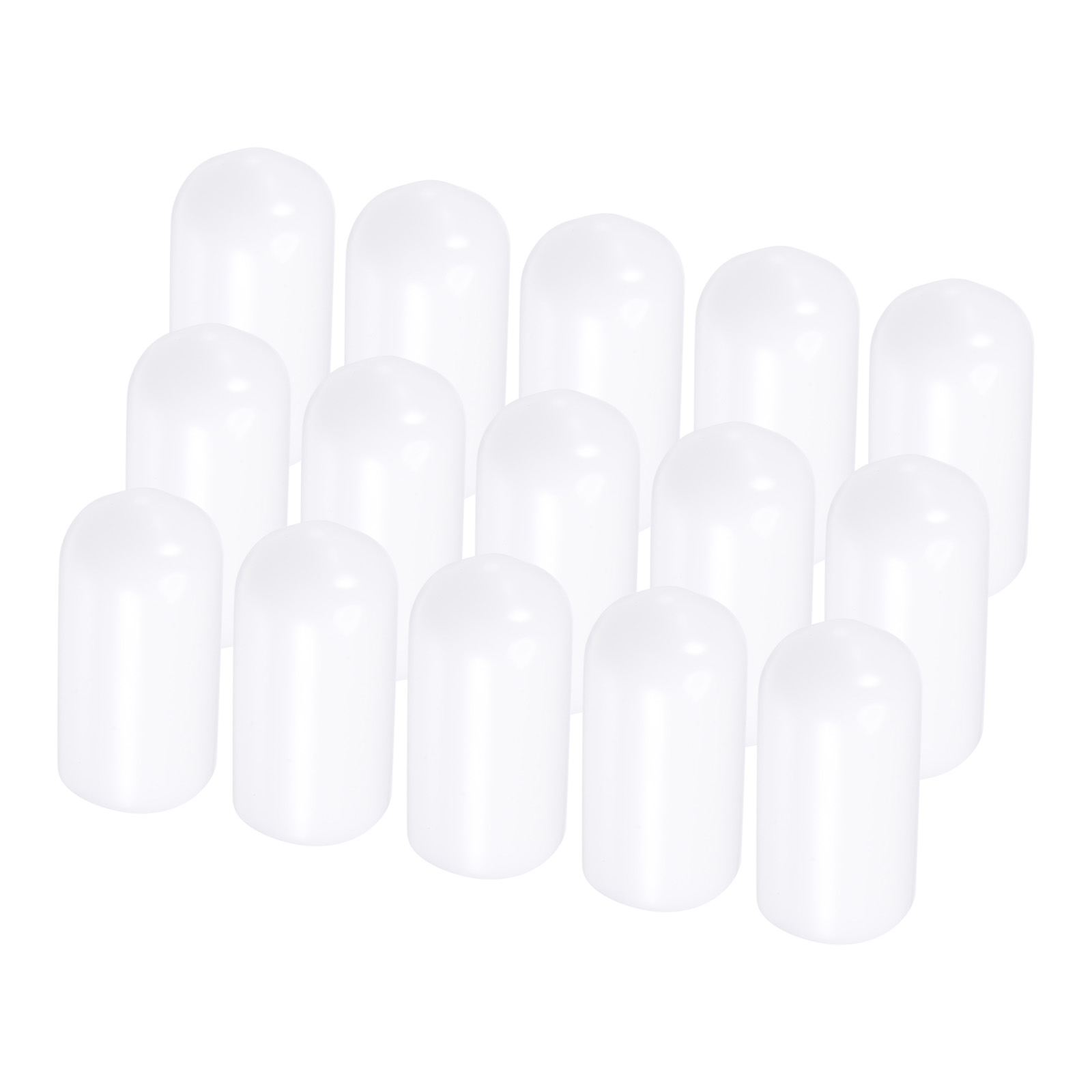 Round End Caps Rubber Cover 8.5mm Vinyl Screw Protector for Screw Bolt ...