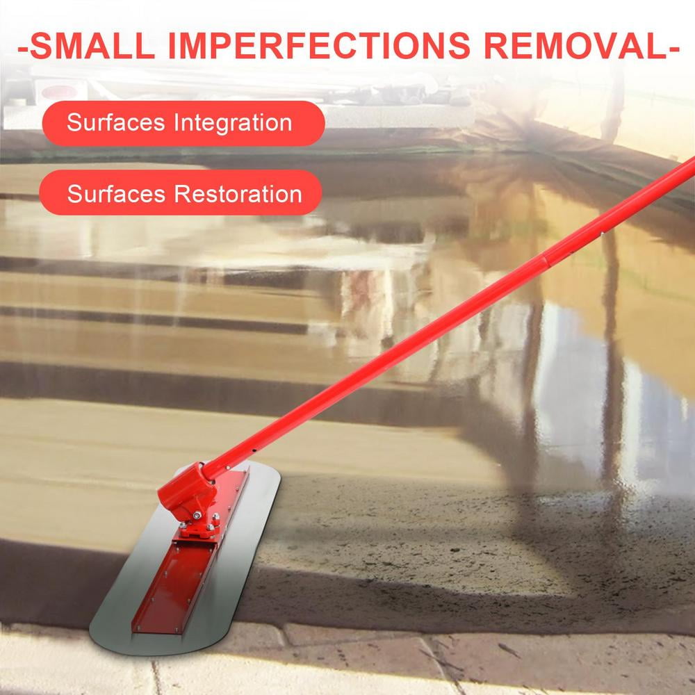 Round End Concrete Float Concrete Kit, Heavy Duty Concrete Finishing ...