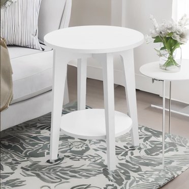 Dextrus Modern Nesting Coffee Table for Set of 2 Stacking High Side End ...