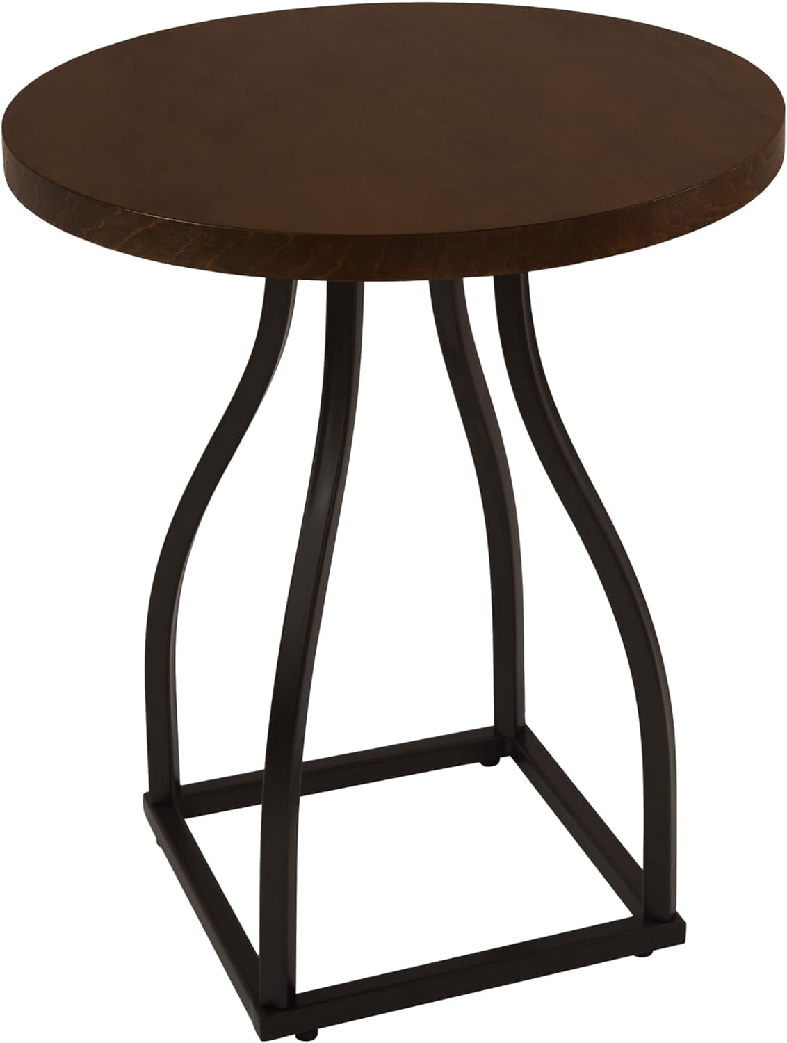 Round End Table, Modern Side Table, Accent Tables for Small Spaces ...