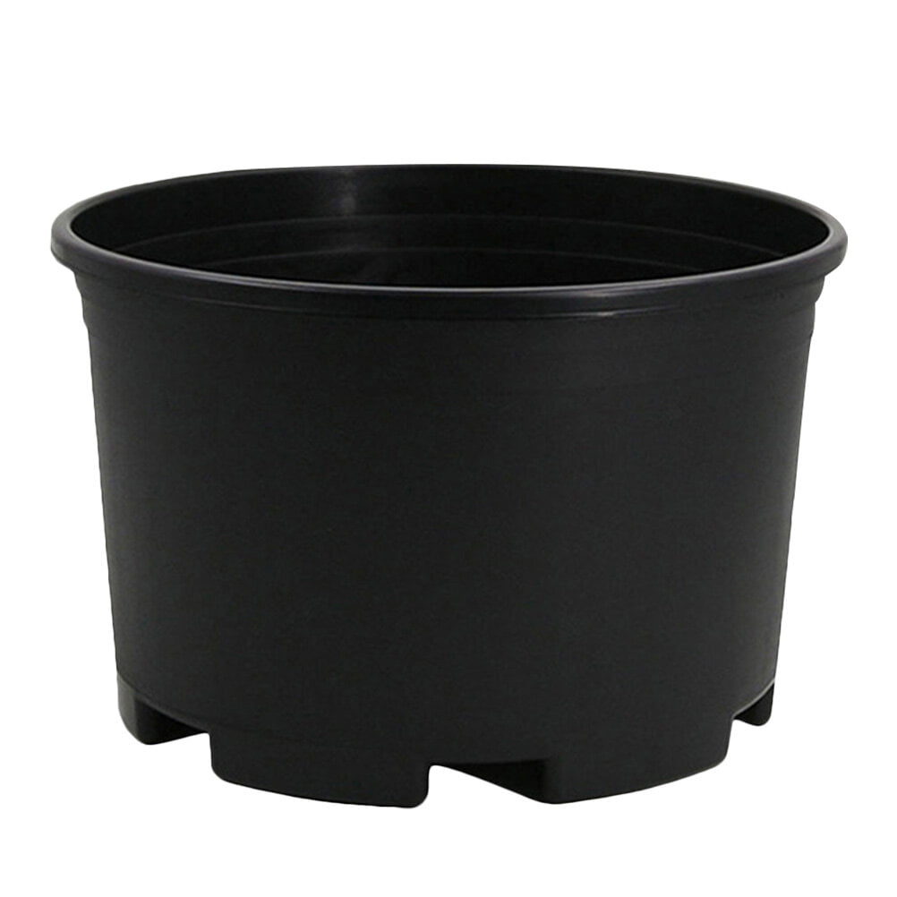 Round Extra Large Flowerpot Gardening Plastic Plant Pot Orchid ...