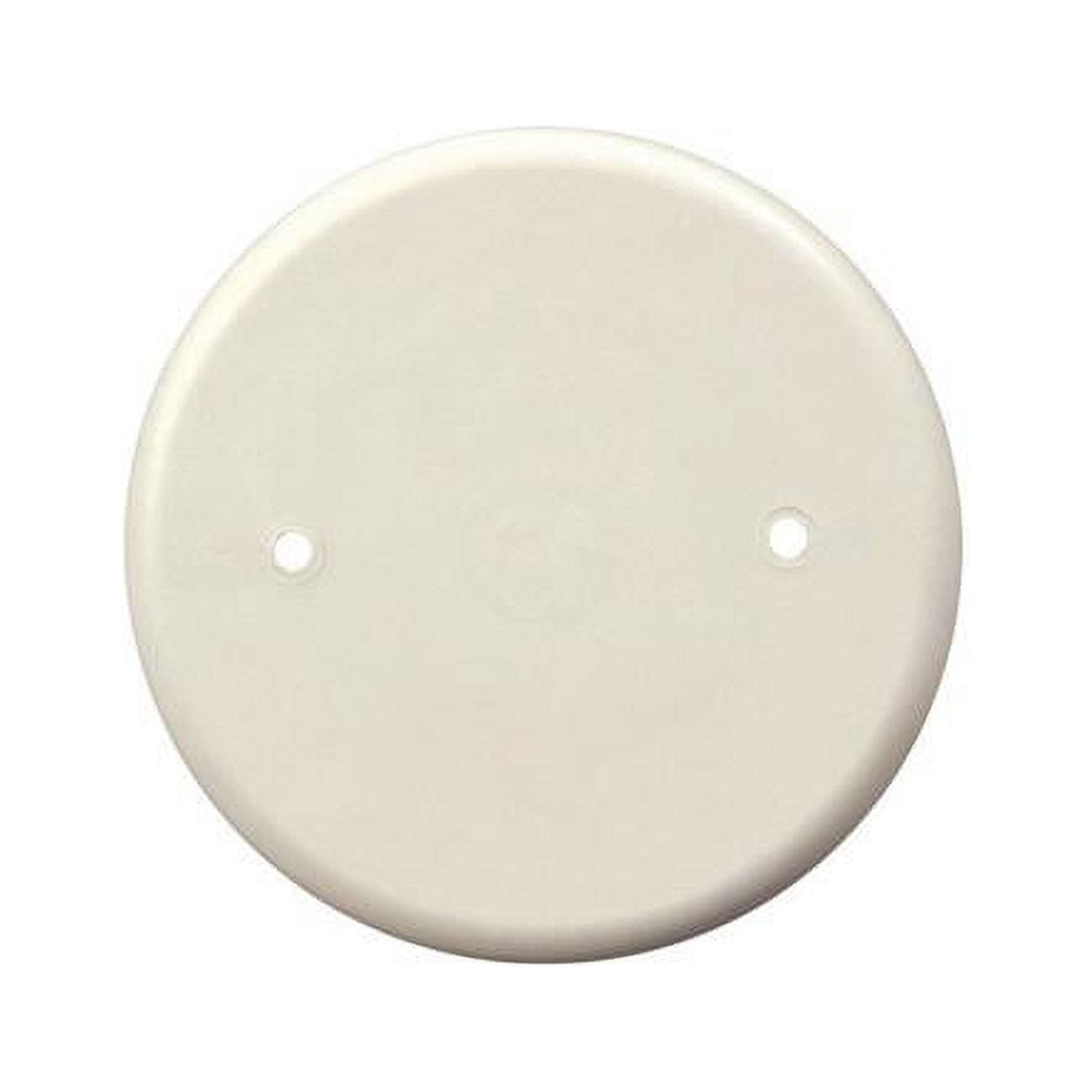 Round Fiberglass Box 1 Gang Ceiling Outlet Box Cover, White - Walmart.com