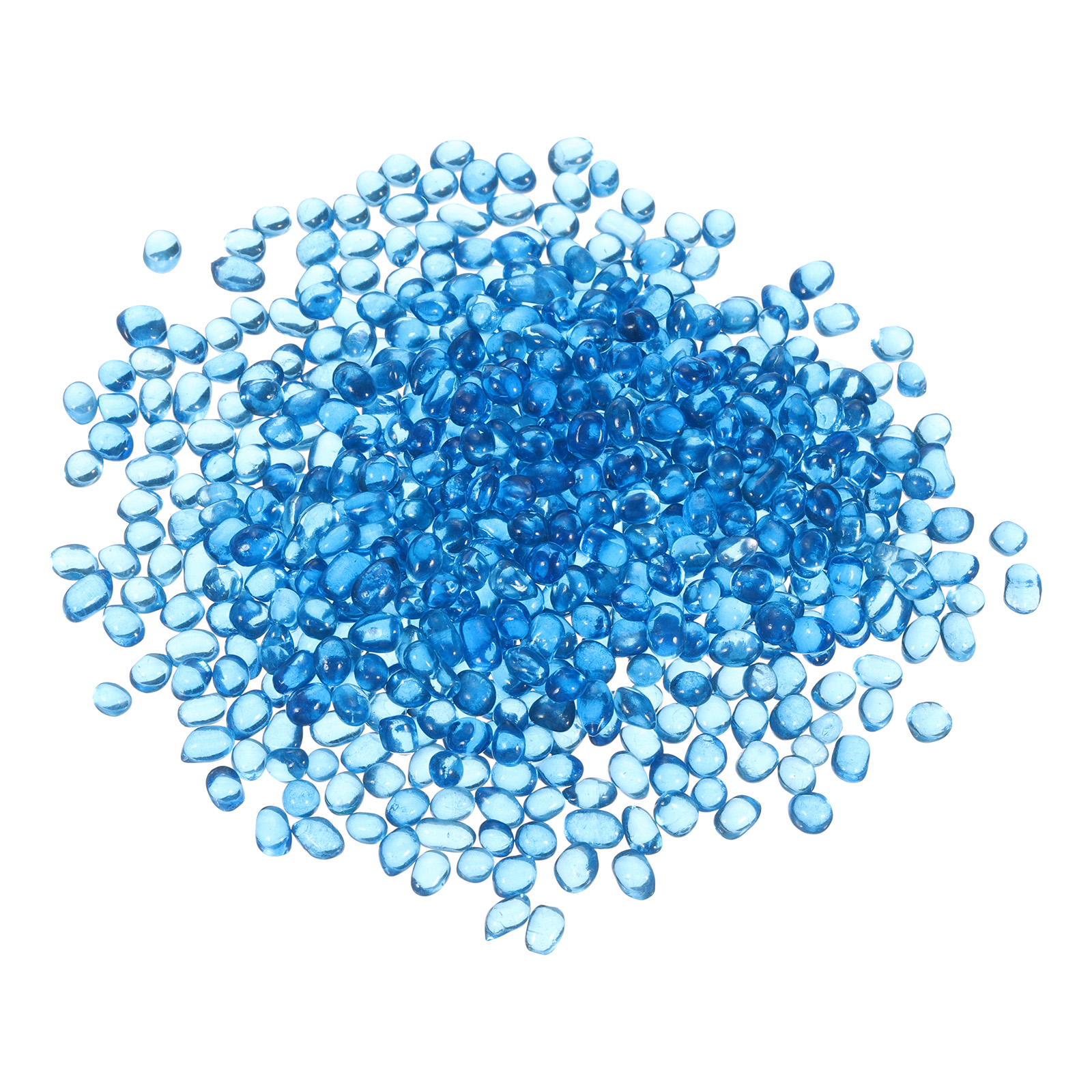 Round Fire Glass Beads for Fire Pit, Vase Fillers Beads Gems for Fish ...