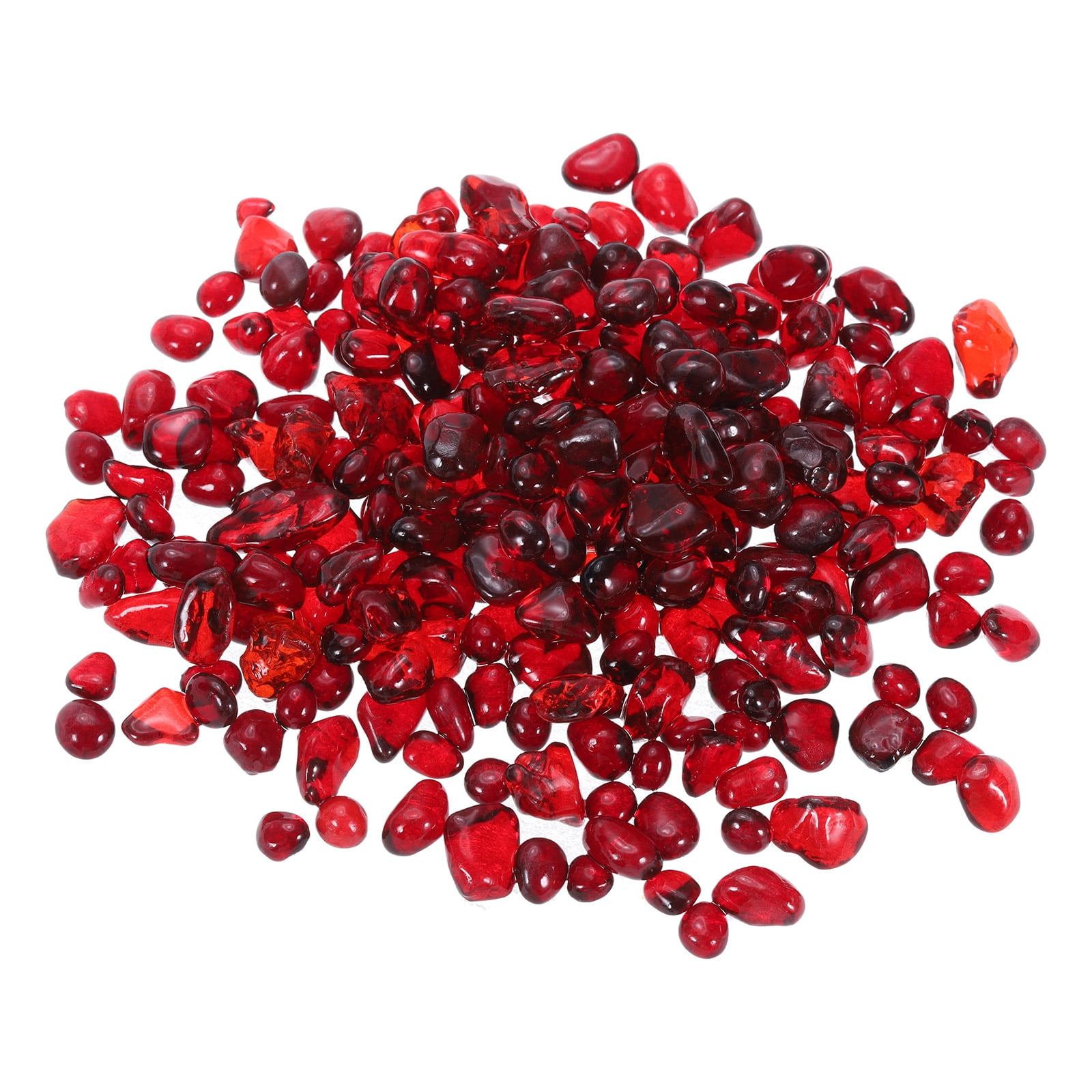 Round Fire Glass Beads for Fire Pit, Vase Fillers Beads Gems for Fish ...