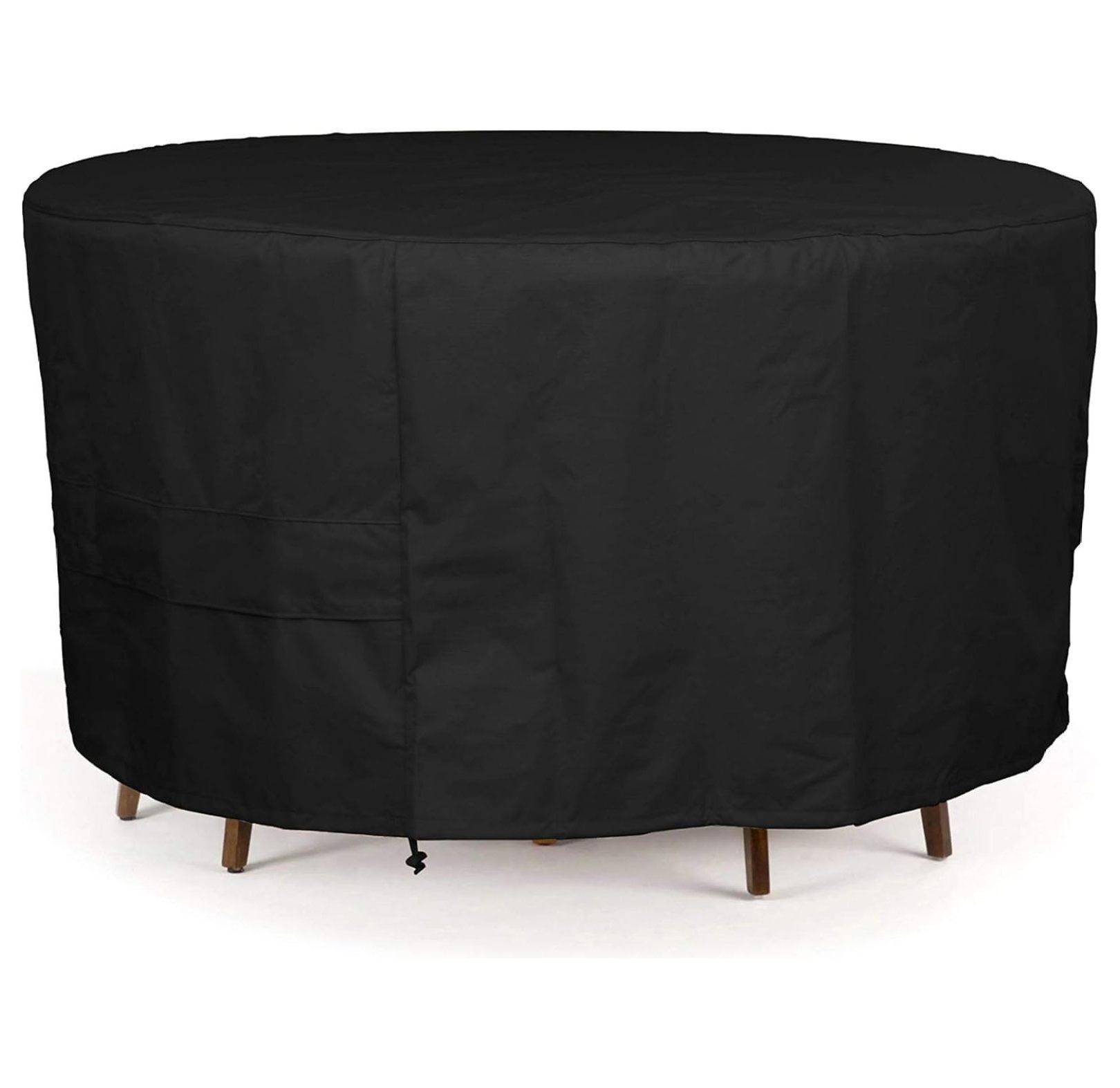 Round Firepit/Chair Set Cover - Weather Resistant Outdoor Cover, Heavy Duty Table and Chair ...