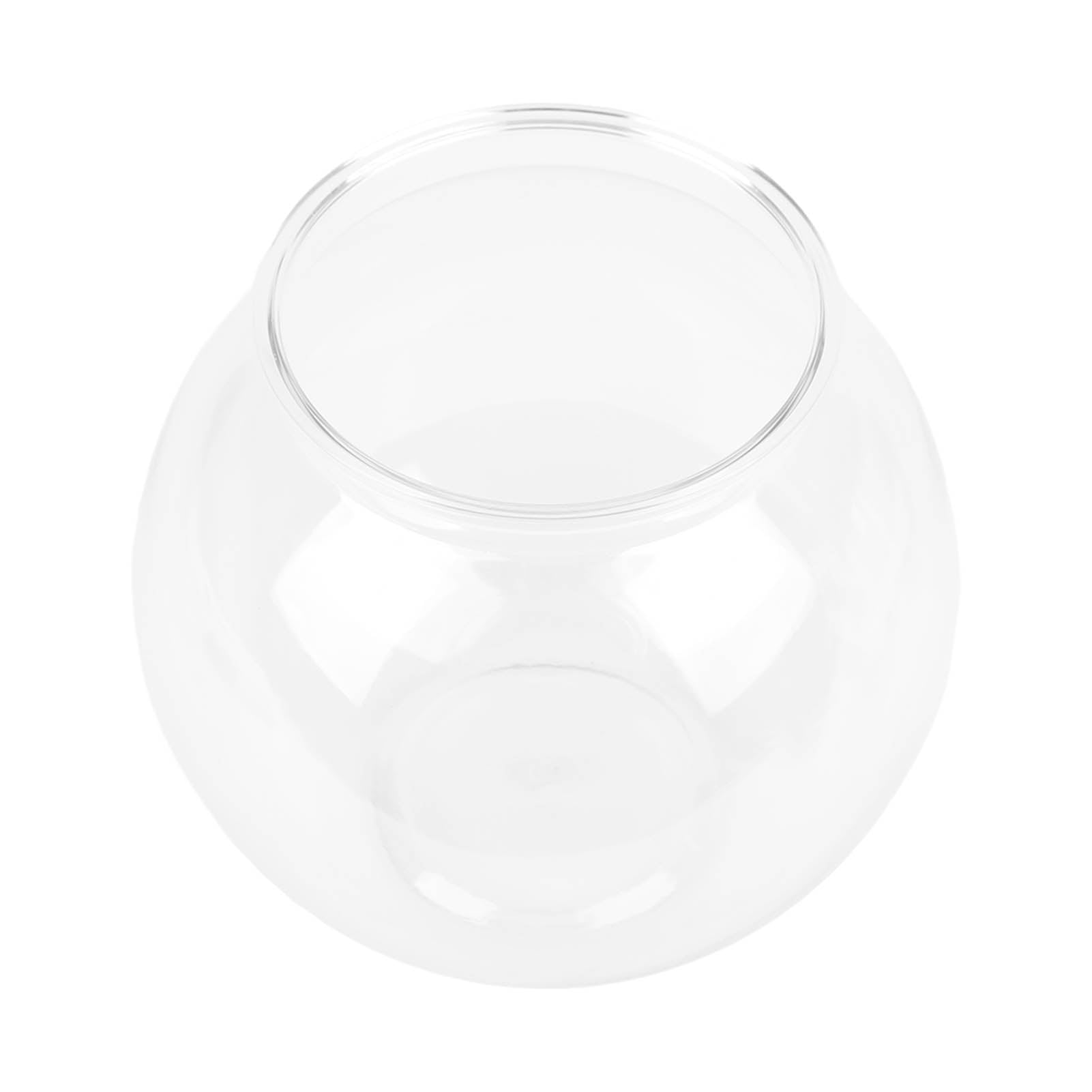 Round Fish Bowl, Sturdy Plastic Fish Tanks For Decorations For Desk L ...