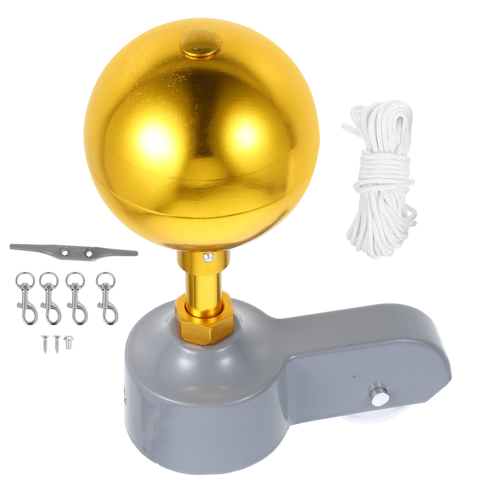 Round Flagpole Hat Flag Pole Pulley Flagpole Repair Flag Pole Kit ...