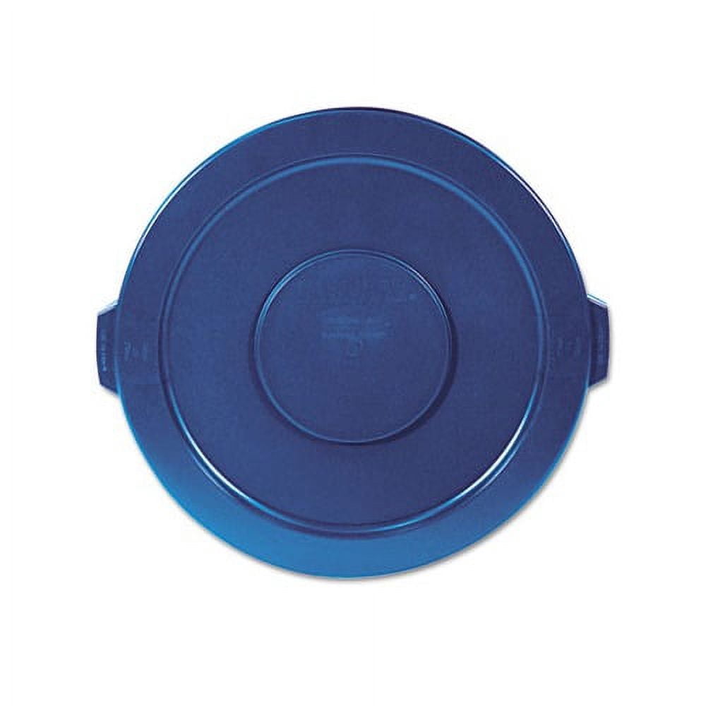 Round Flat Top Lid for 32 gal Round BRUTE Containers, 22.25" diameter ...