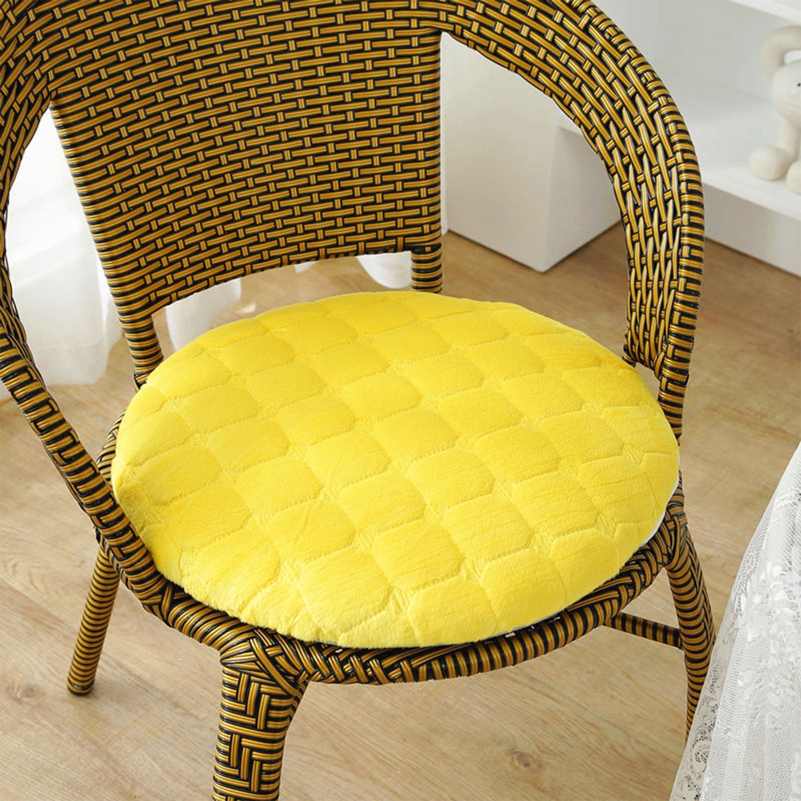 Round Floor Cushion, Plush Tatami Pillow, Enhanced Softness and ...