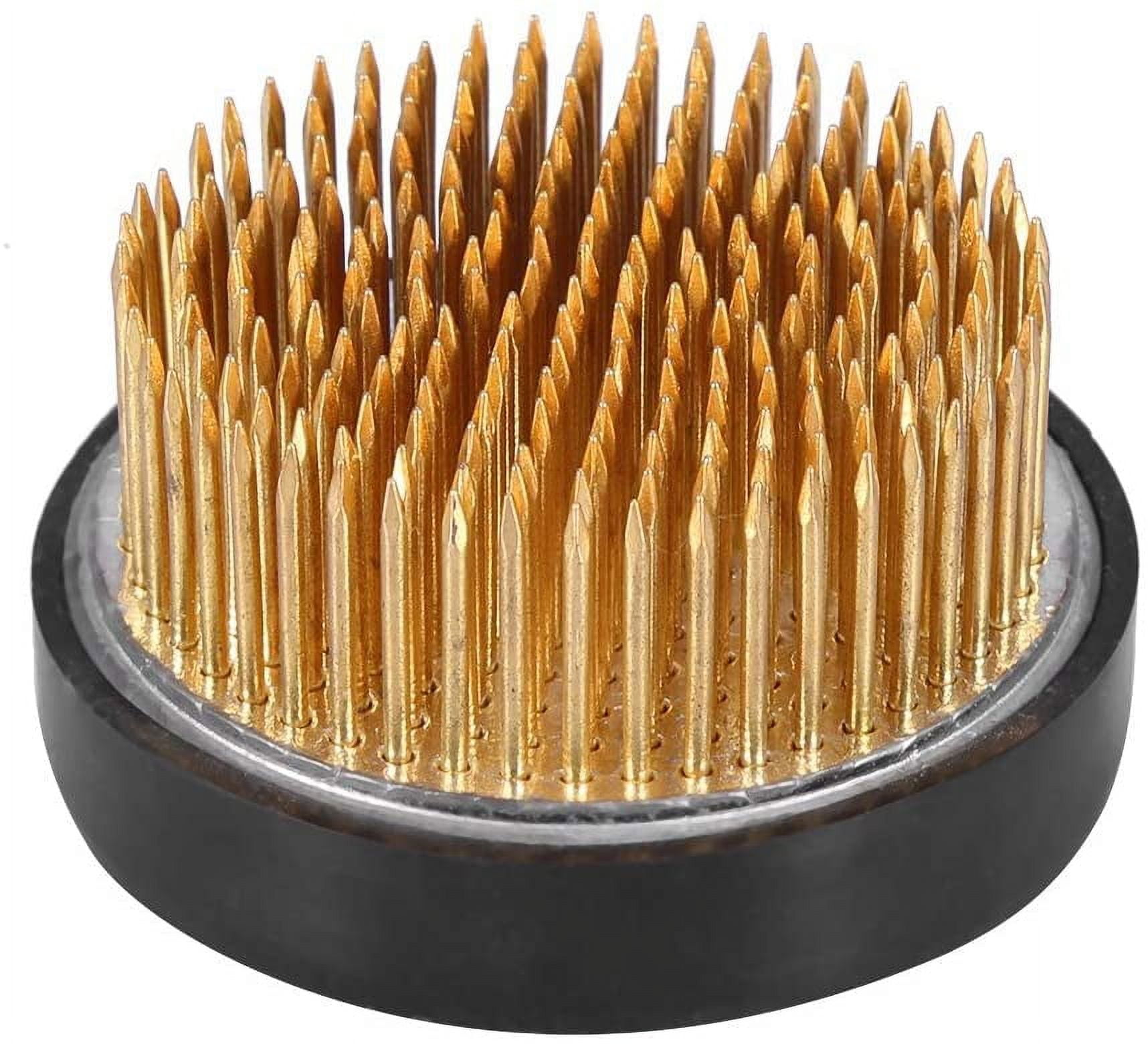 Round Flower Holder Arrangement Ikebana Kenzan Flower Frog Flower Decoration Fixed Arranging ...