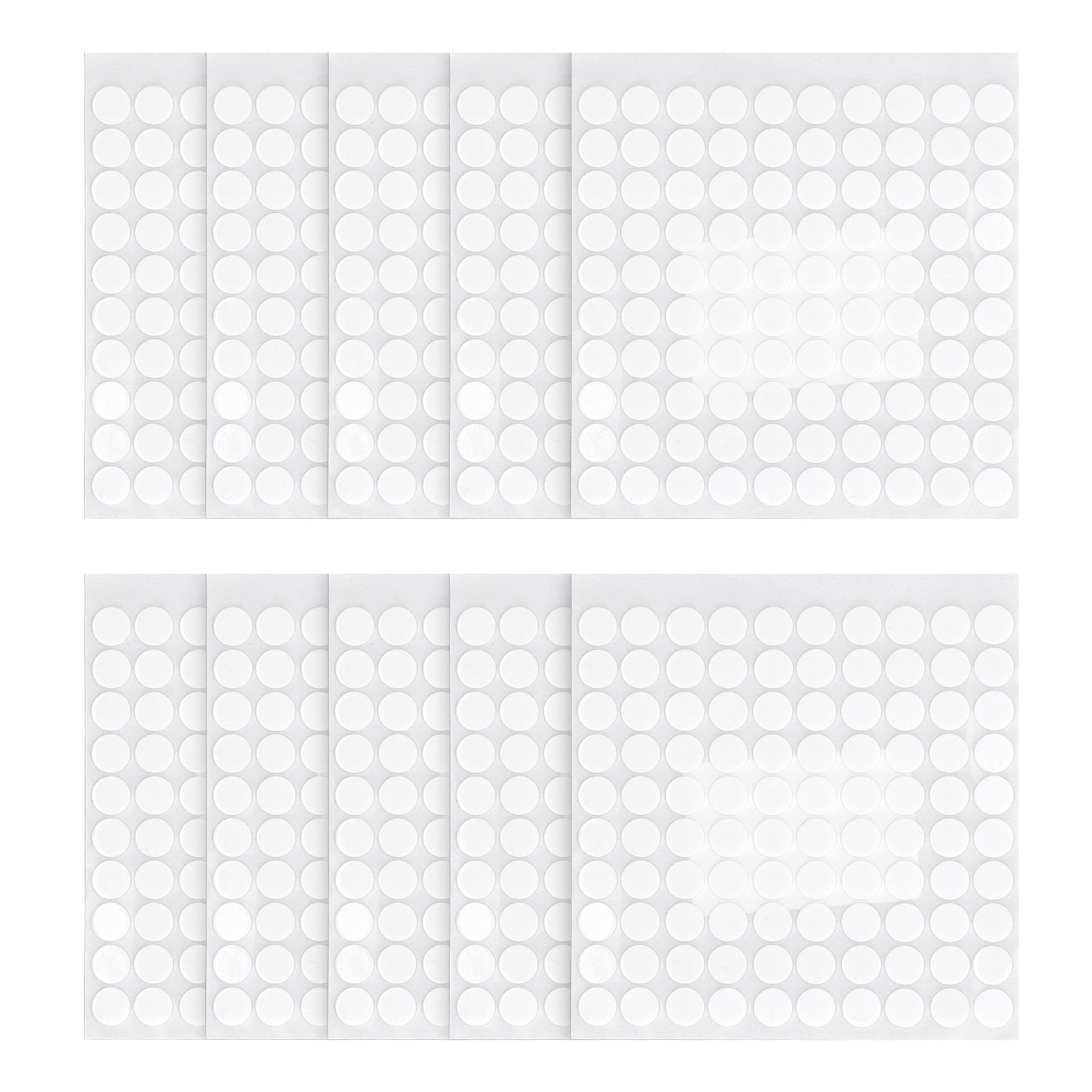 Round Foam Adhesive Dots, 10 Sheets , Secure, Glue,Free Mounting for ...