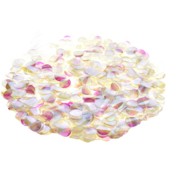 Round Foil Metallic Confetti, 3/4-Inch, 1/2-Ounce - Iridescent ...