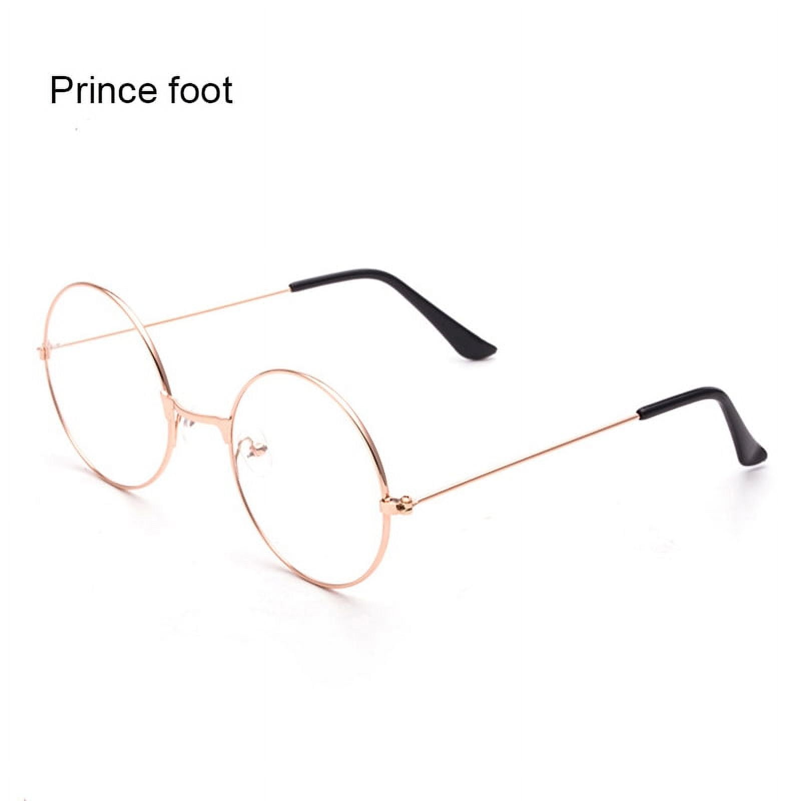 Round Frame Glasses Multicolor Retro Design Men Retro Round Clear Lens ...