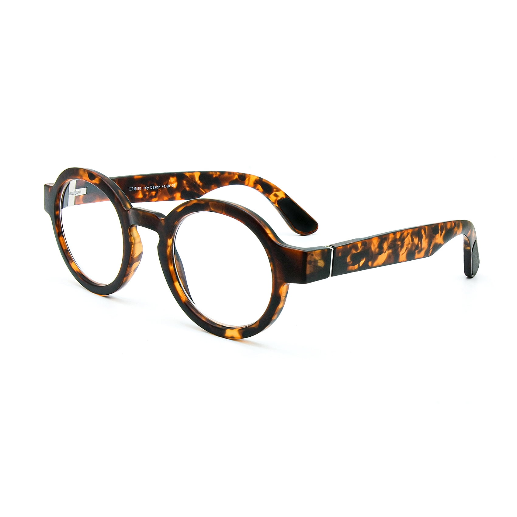 Round Frame Reading Glasses Bold Thick Design Lightweighted Flexible ...