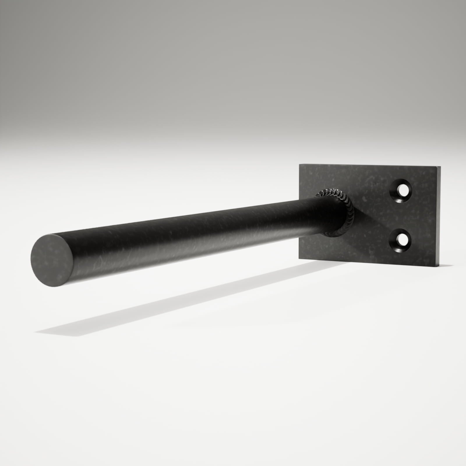 The Original™ Round Free Floating Shelf Brackets (1 peg 9 1/2 inch ...