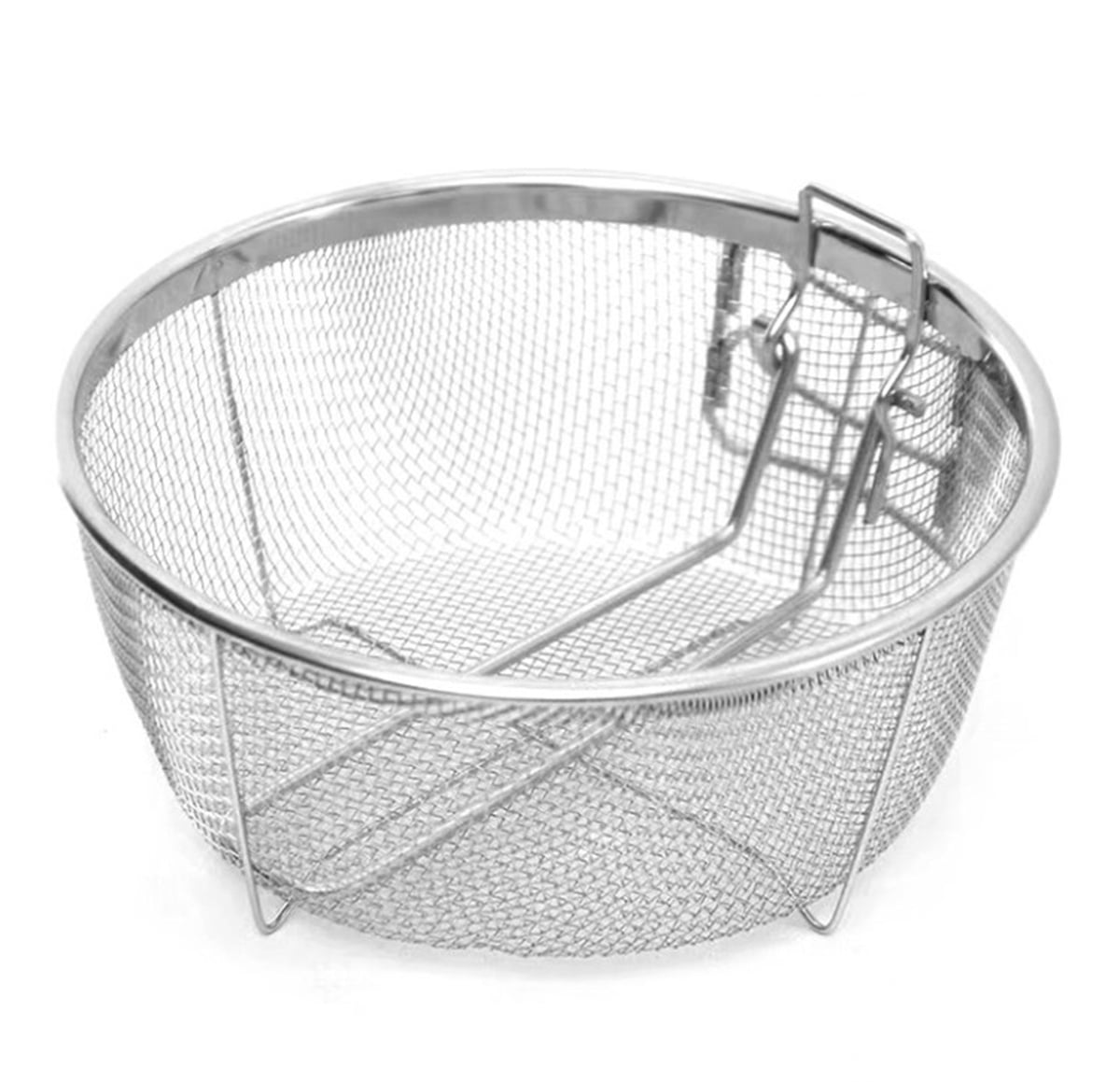 Round Fryer Basket 1 Pc,Stainless Steel Frying Basket,Frying Serving ...