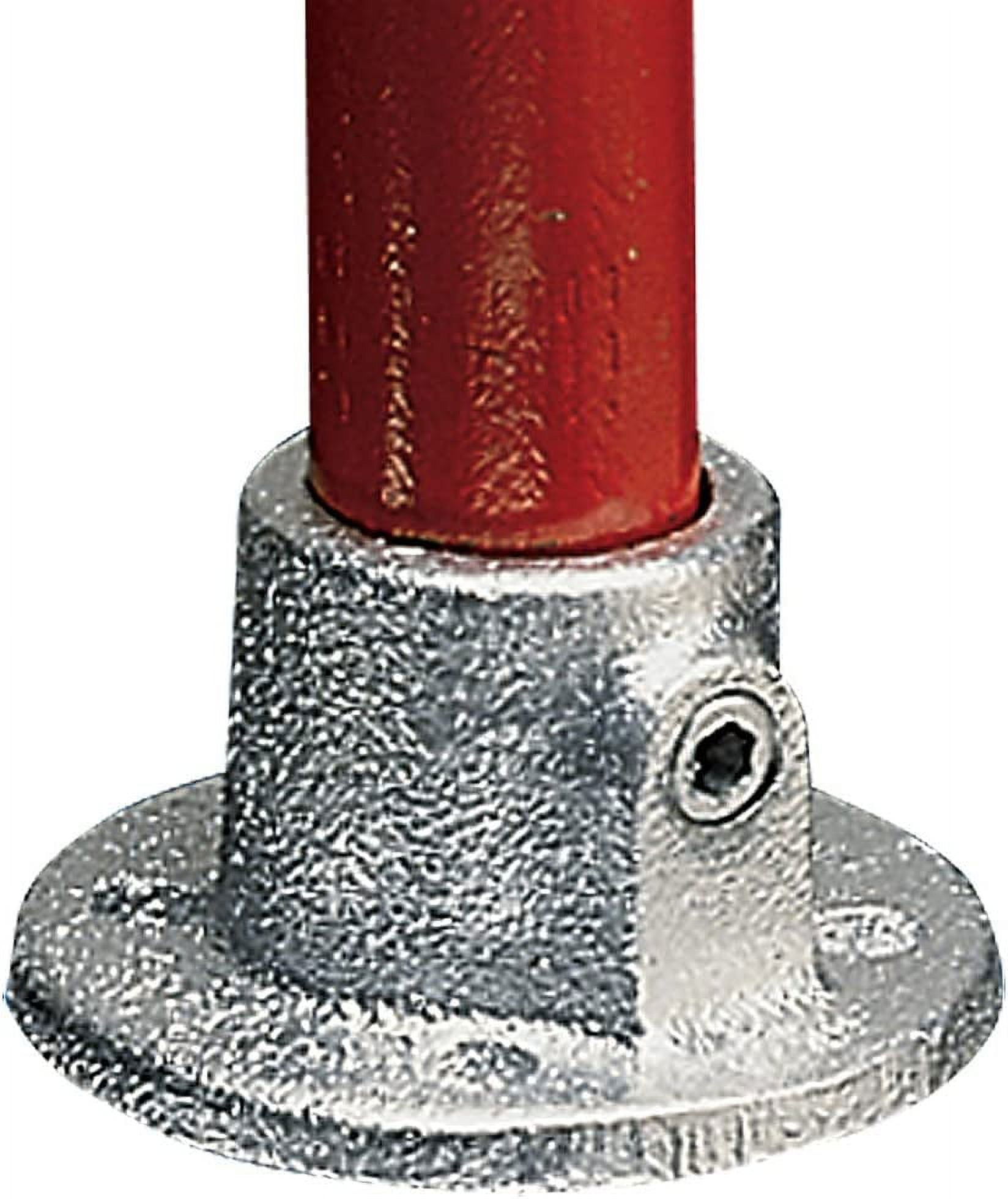 Round Galvanized Iron Pipe Fittings- Fits -3/4" Schedule 40 Pipe ...